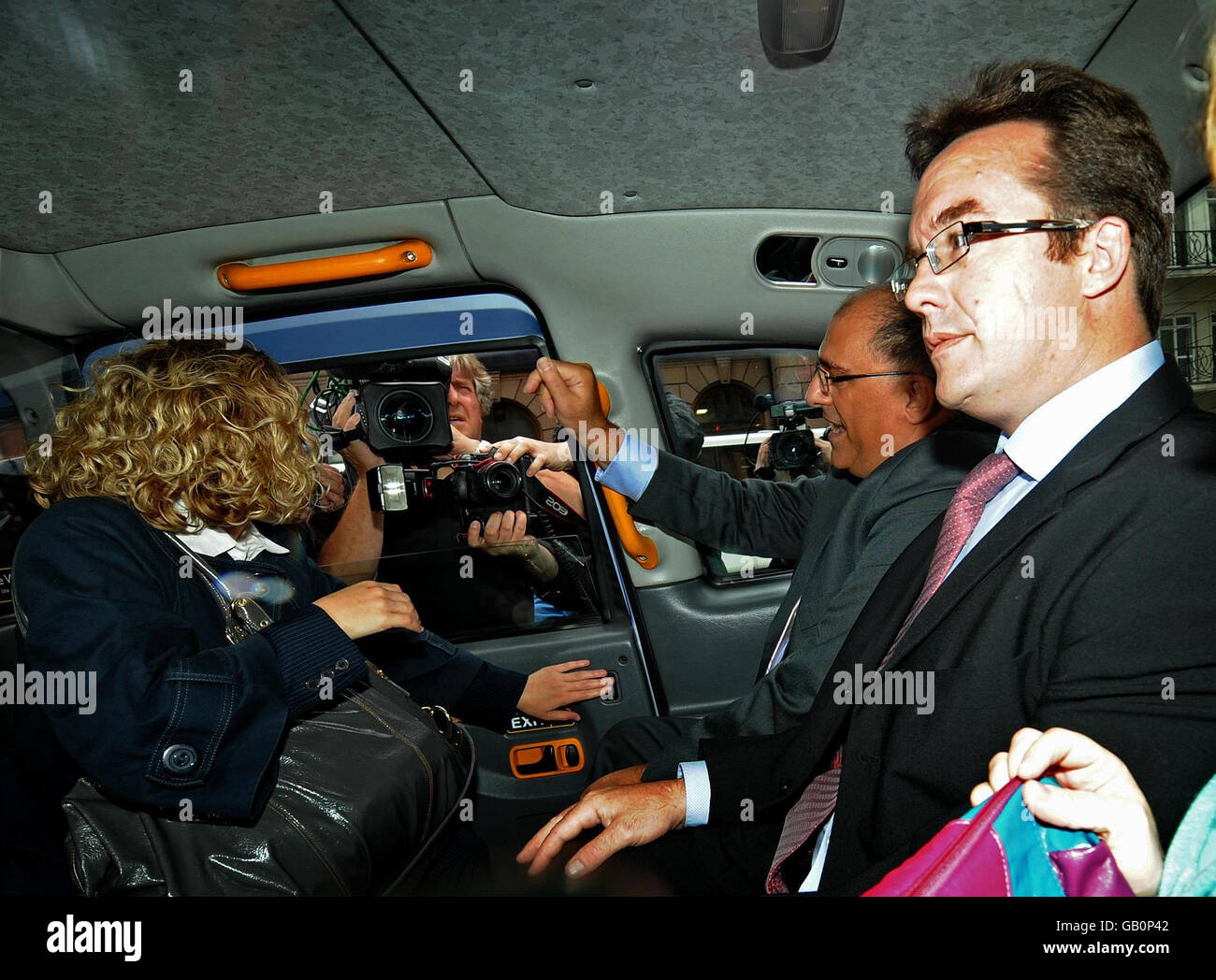 Robert Murat leaves the High Court, central London. He today accepted ...