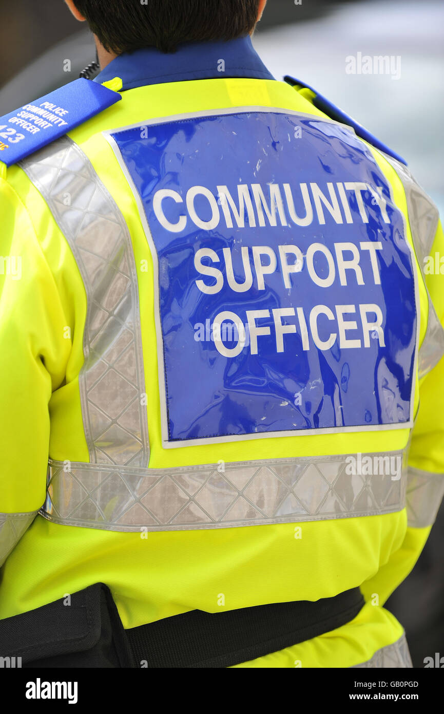 Crime - Community Support Officers Stock Photo - Alamy