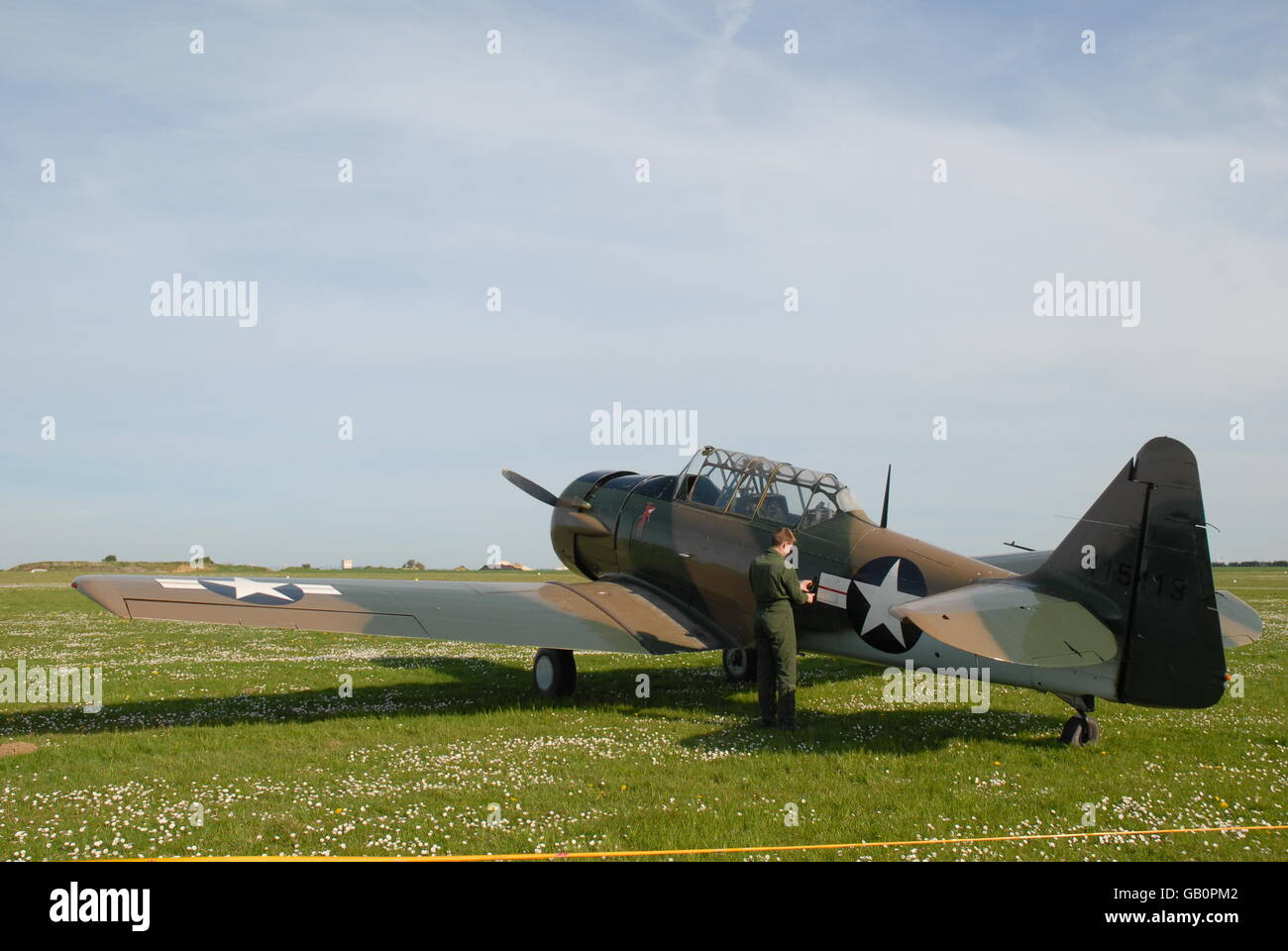 North American T6 Stock Photo - Alamy