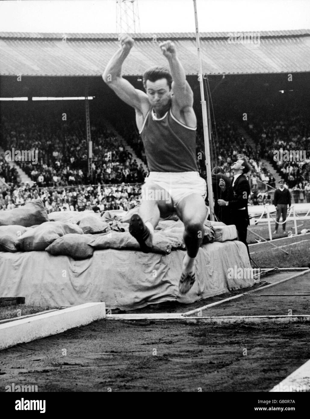 Athletics - AAA Championship - White City Stadium, London Stock Photo ...