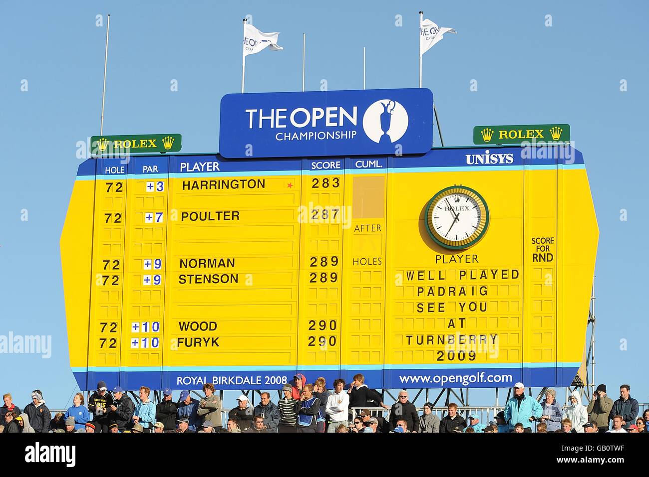 2008 open championship hi-res stock photography and images - Alamy