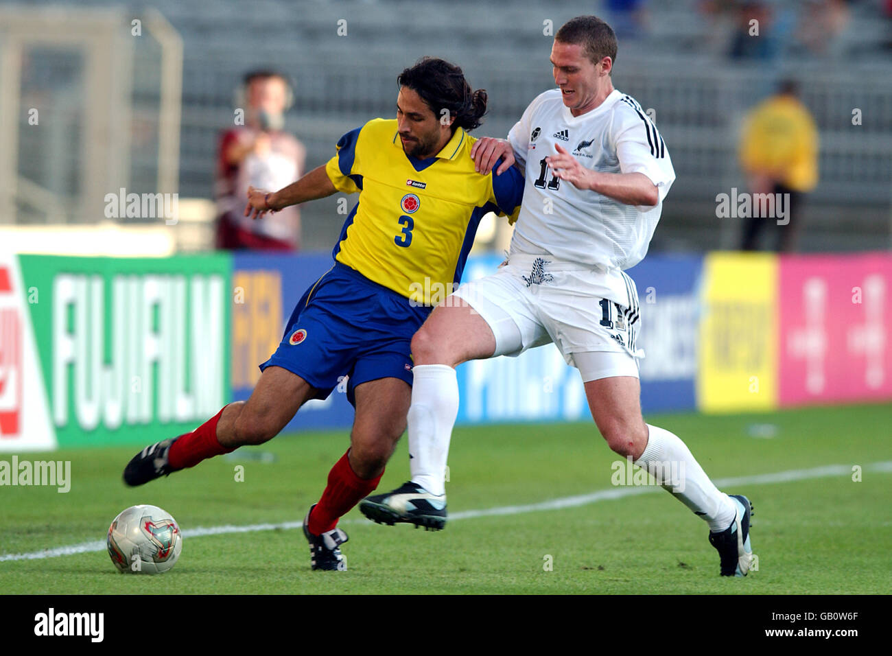 Soccer fifa confederations cup group a colombia v new zealand hi-res ...