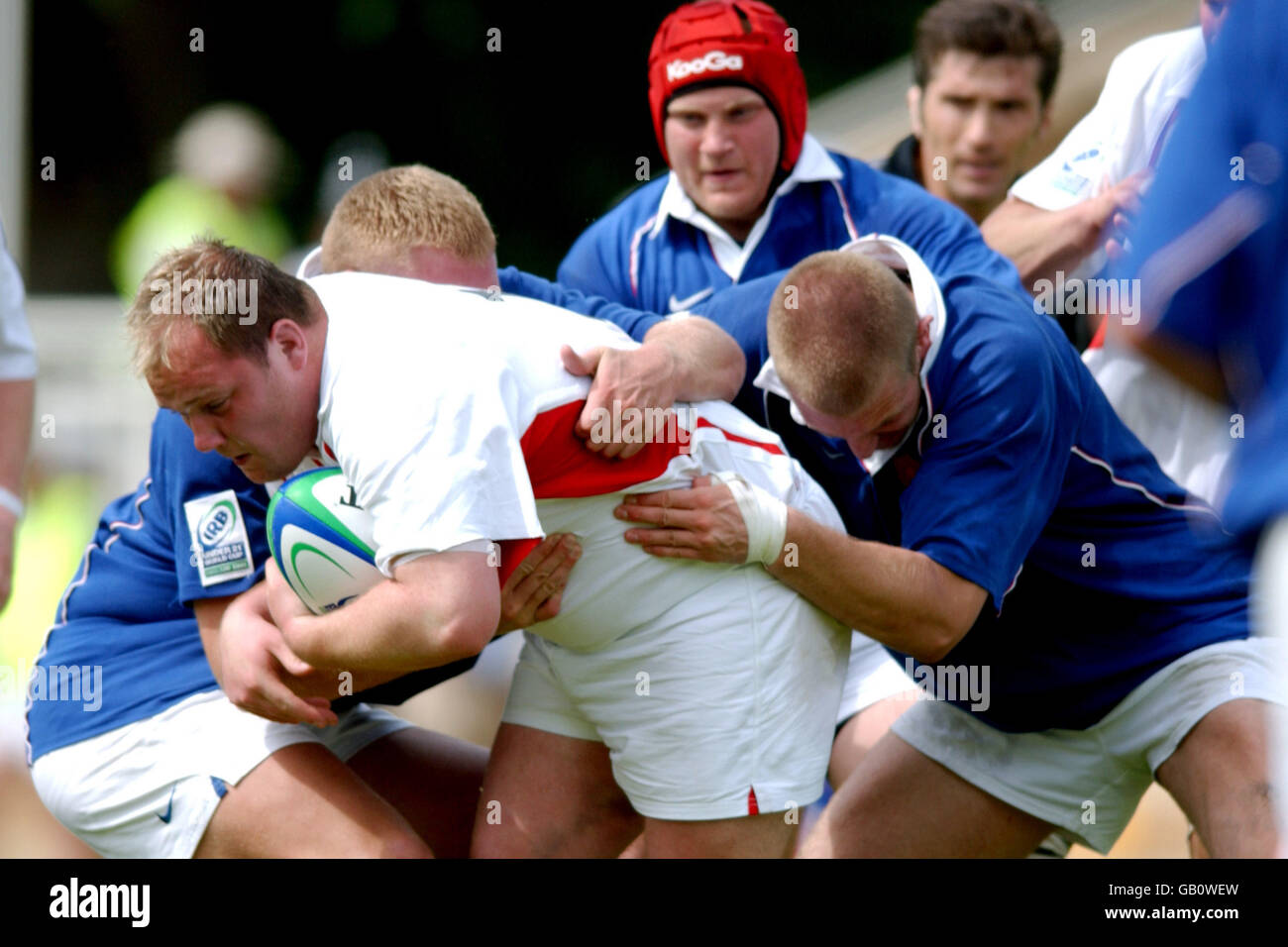 Rugby Union - Under 21 World Cup 2003 - England v France Stock Photo ...
