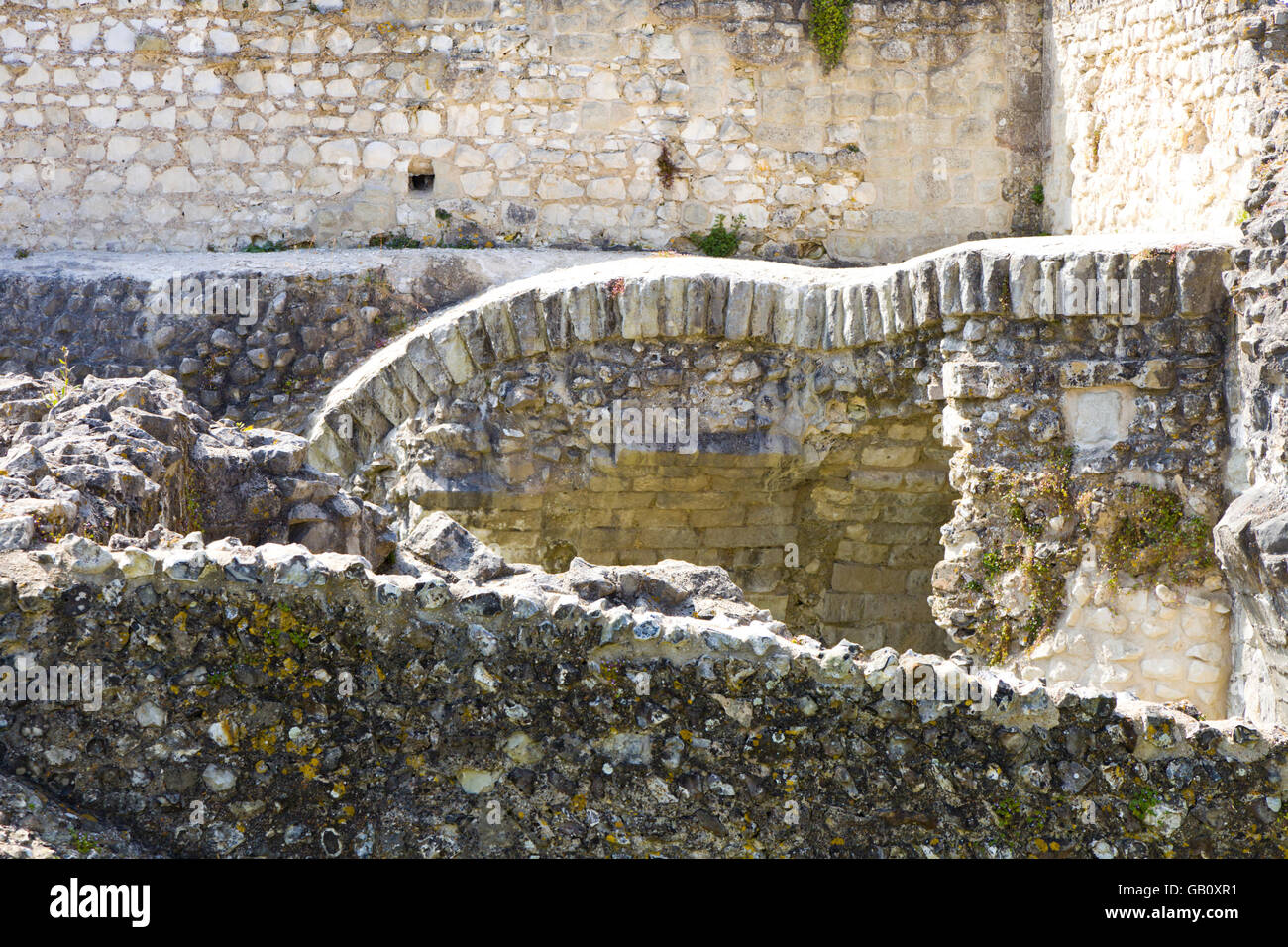 Lewes Priory ,a ruined medieval Cluniac priory in Southover, East ...