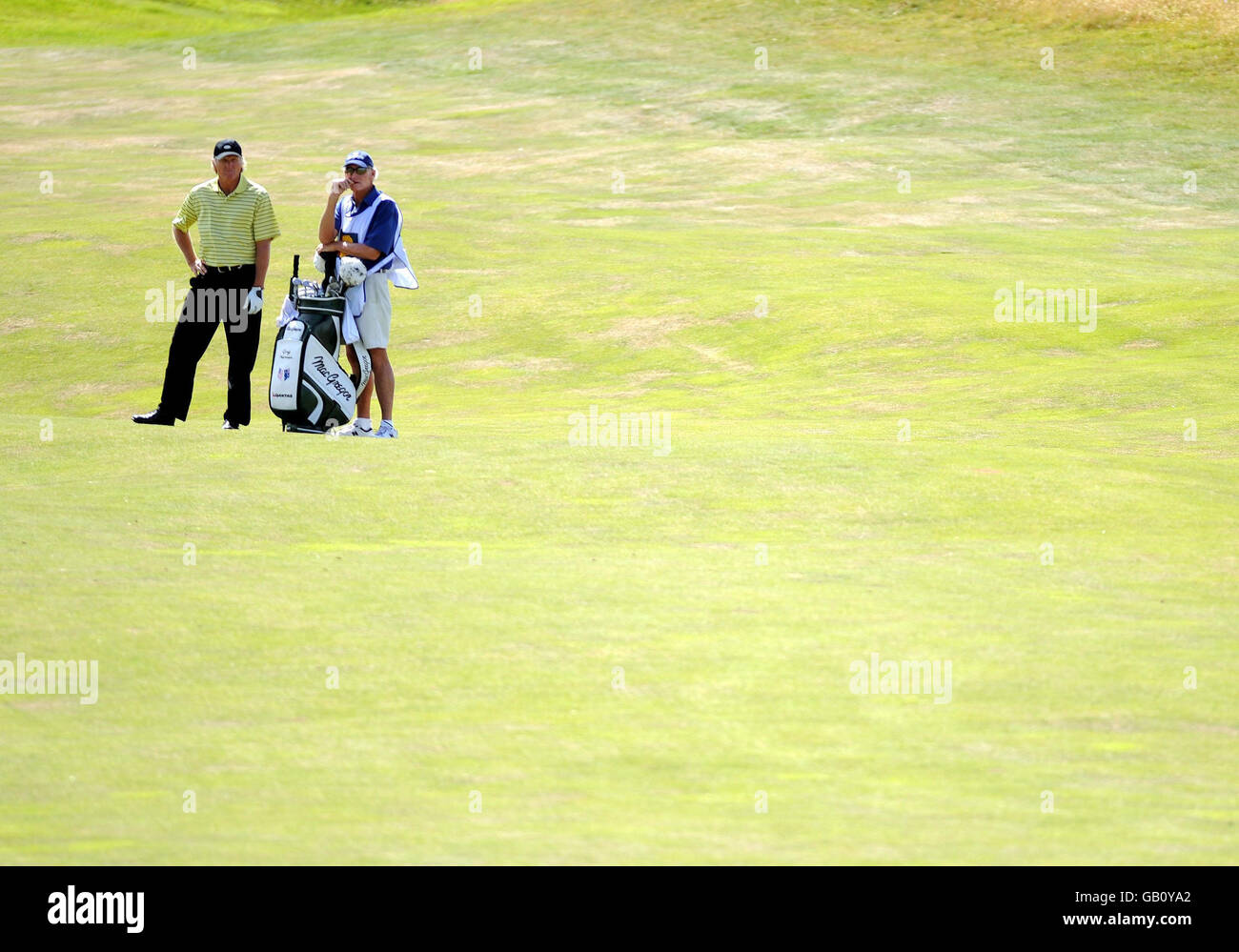 Golf - British Seniors Open - Day One - Royal Troon Golf Club Stock ...