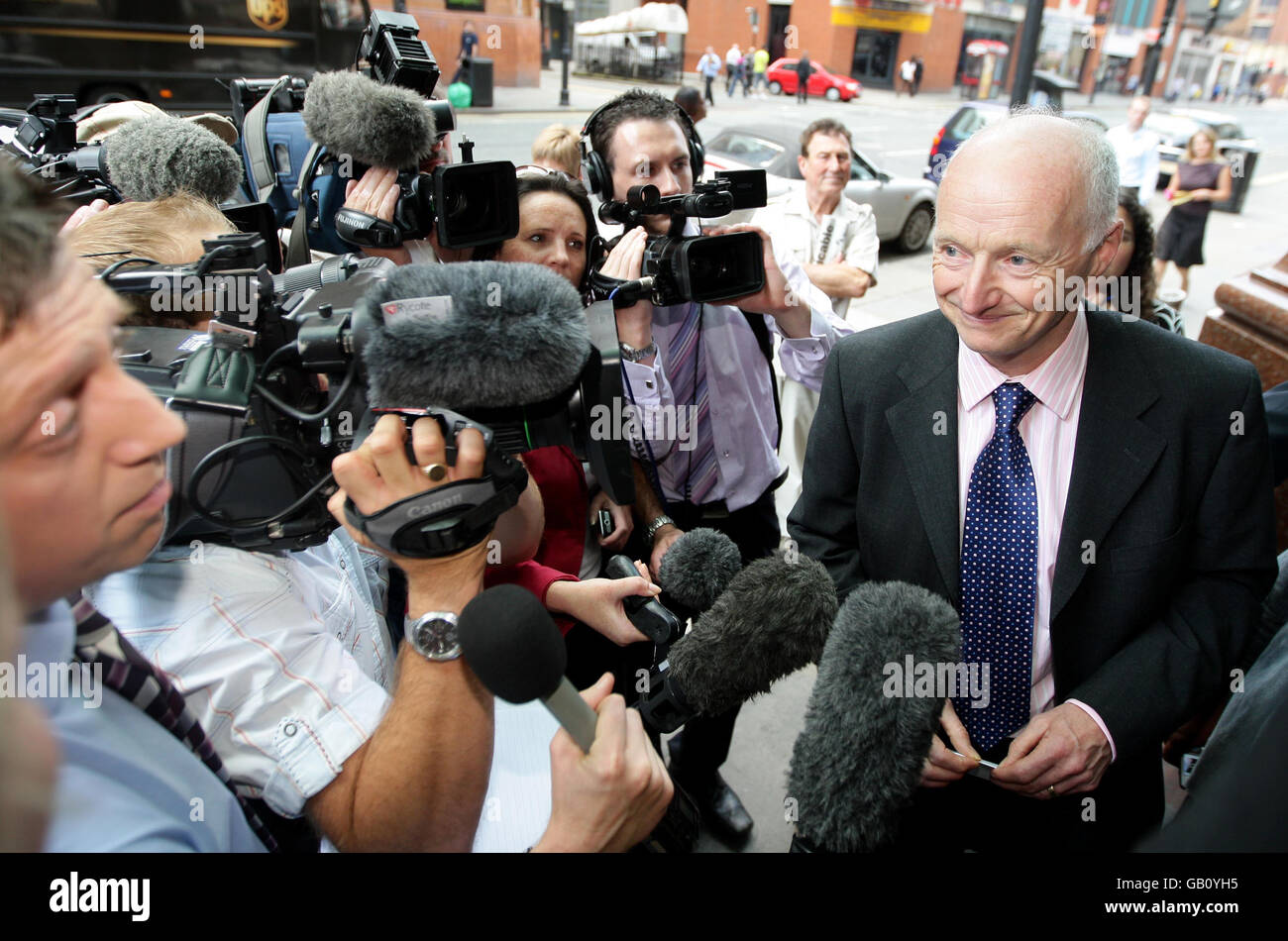 Dr Iain Kerr GMC hearing Stock Photo - Alamy