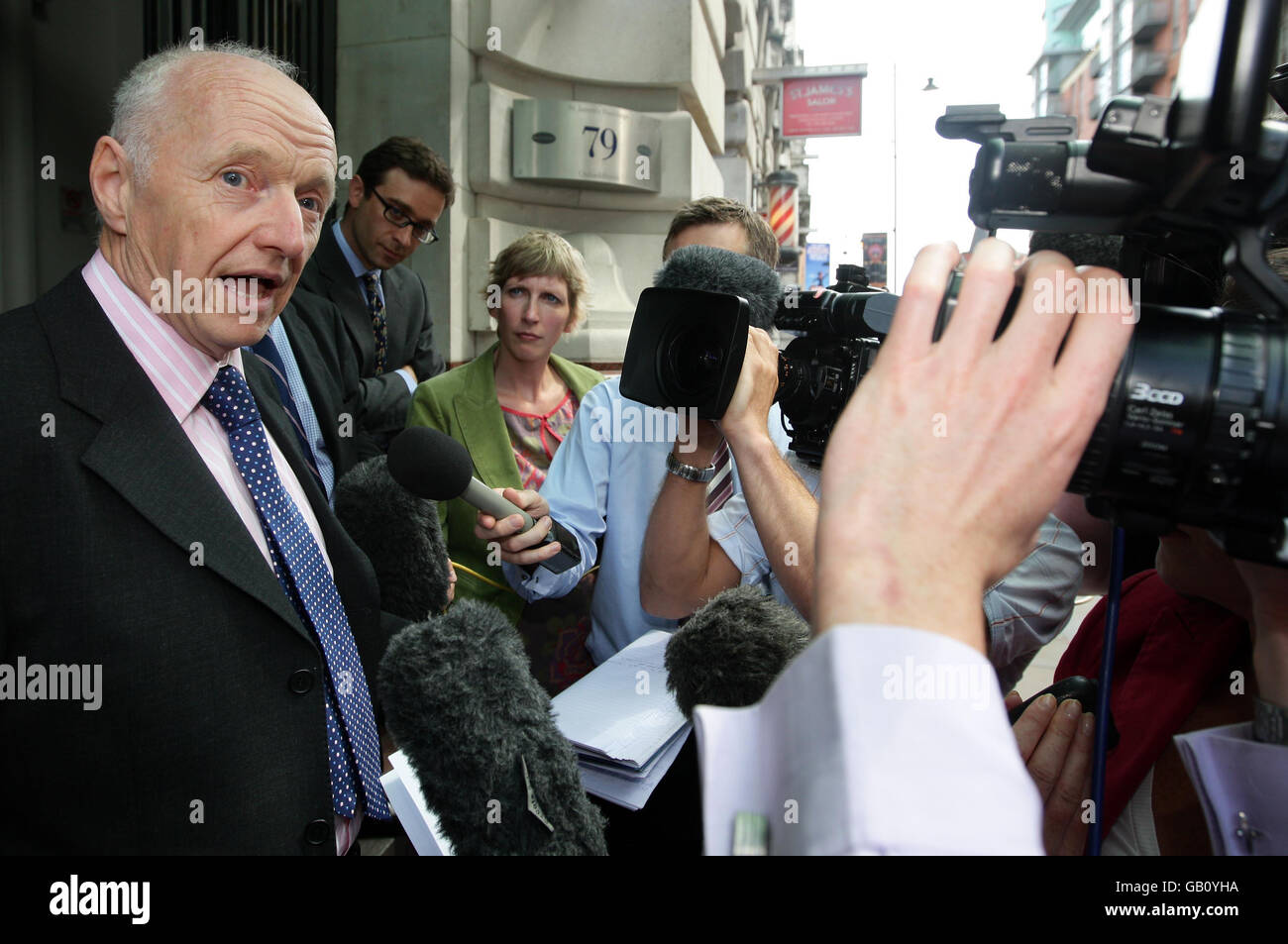 Dr Iain Kerr GMC hearing Stock Photo - Alamy