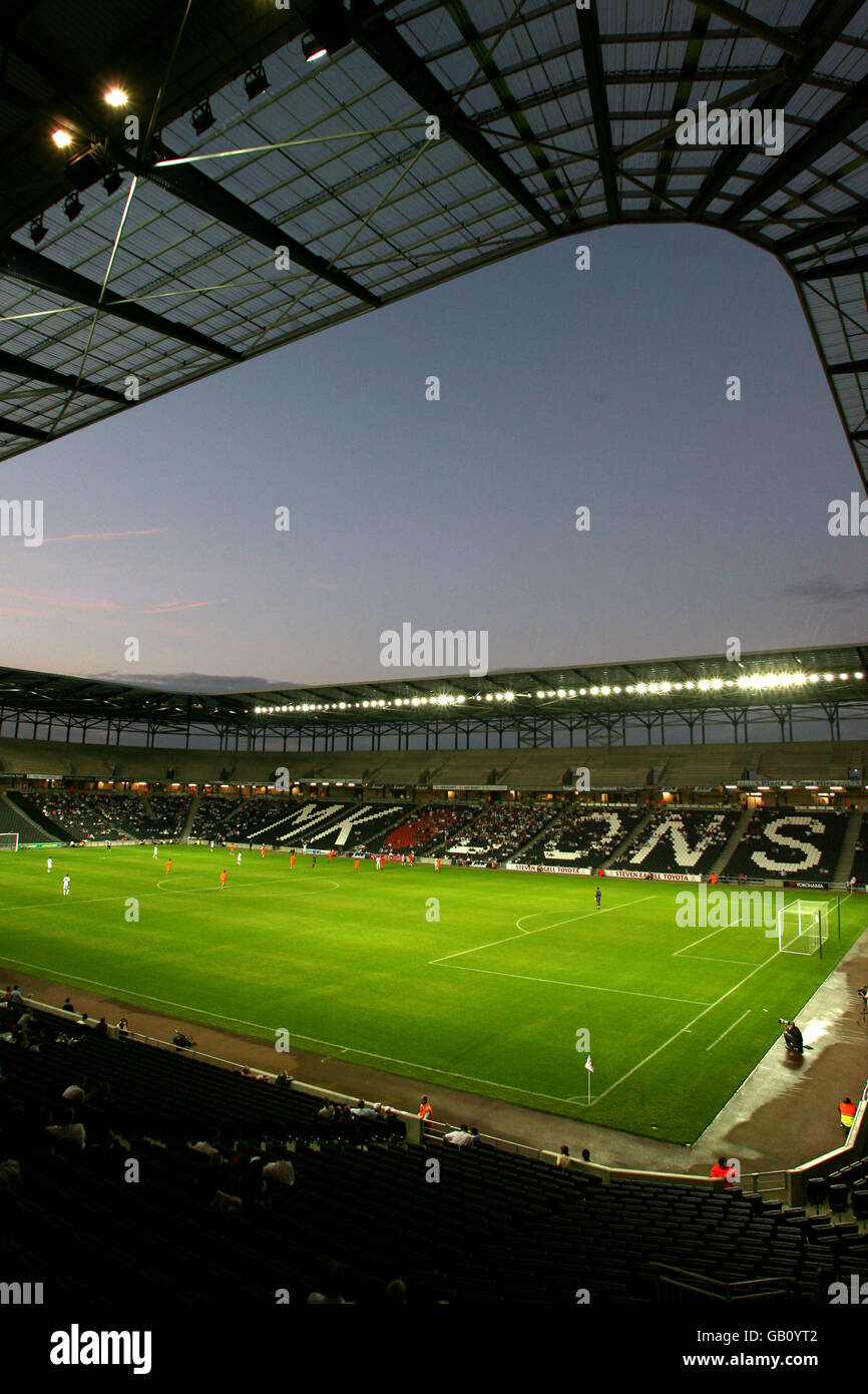 Soccer - Friendly - Milton Keynes Dons v Sheffield Wednesday - Stadium ...