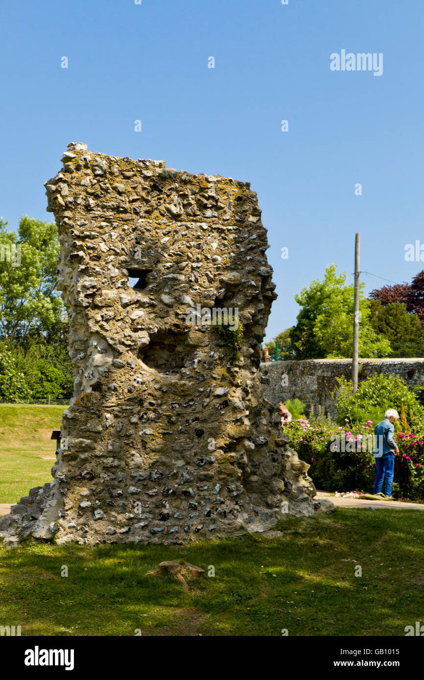 Lewes Priory ,a ruined medieval Cluniac priory in Southover, East ...