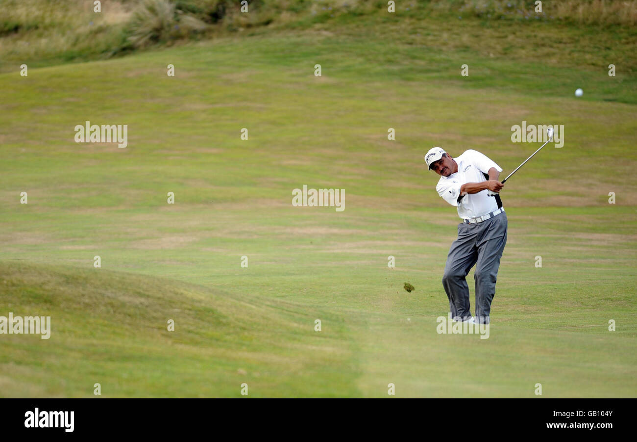 Golf - British Seniors Open - Day One - Royal Troon Golf Club. Eduardo ...