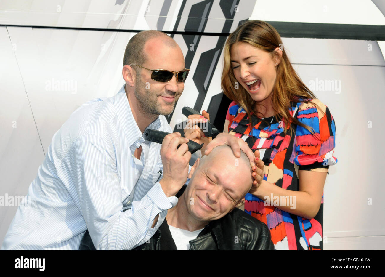 'To Baldly Go' Head-Shave-A-Thon - London Stock Photo - Alamy