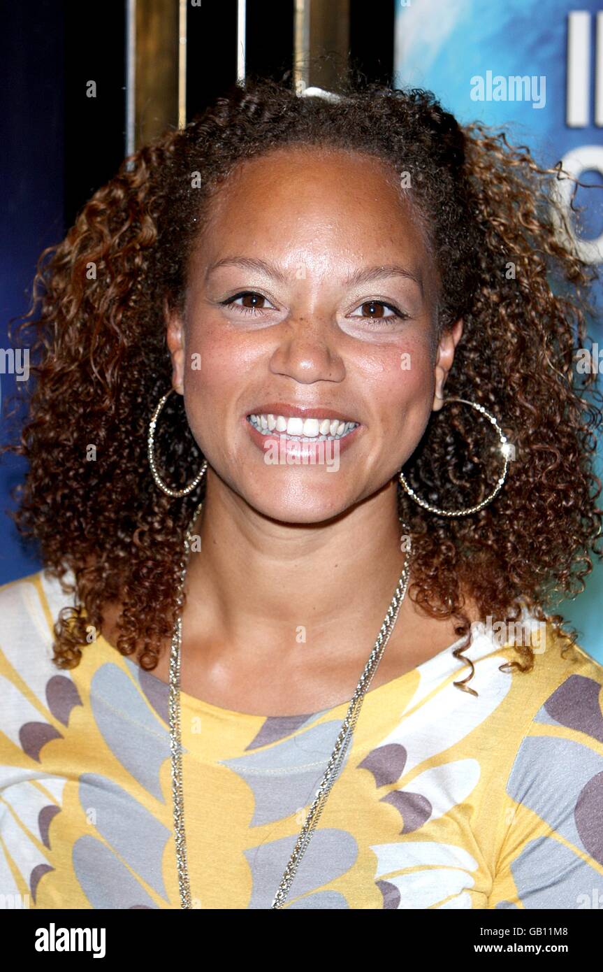 Angela Griffin arrives at the UK premiere of 'WALL-E' at the Empire ...