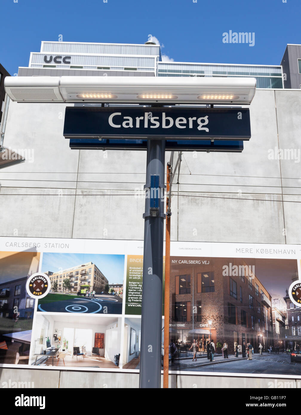The new Carlsberg station to replace the old Enghave station near the ...