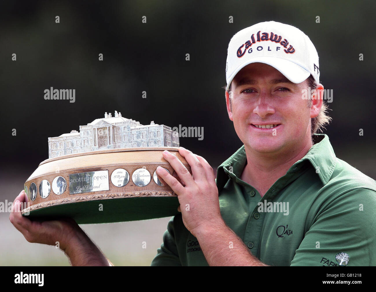Golf - The Barclays Scottish Open - Fourth Round - Loch Lomond Stock ...
