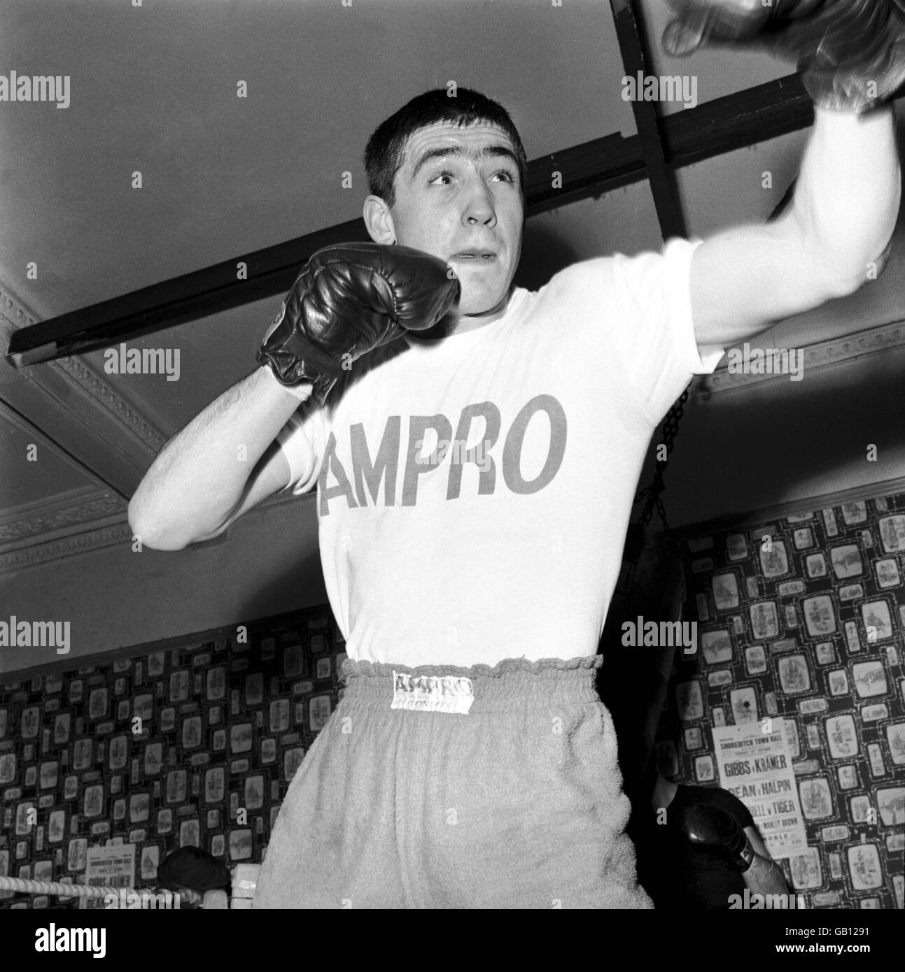 Boxing - Heavyweight Division - Jimmy Tibbs Training Stock Photo - Alamy