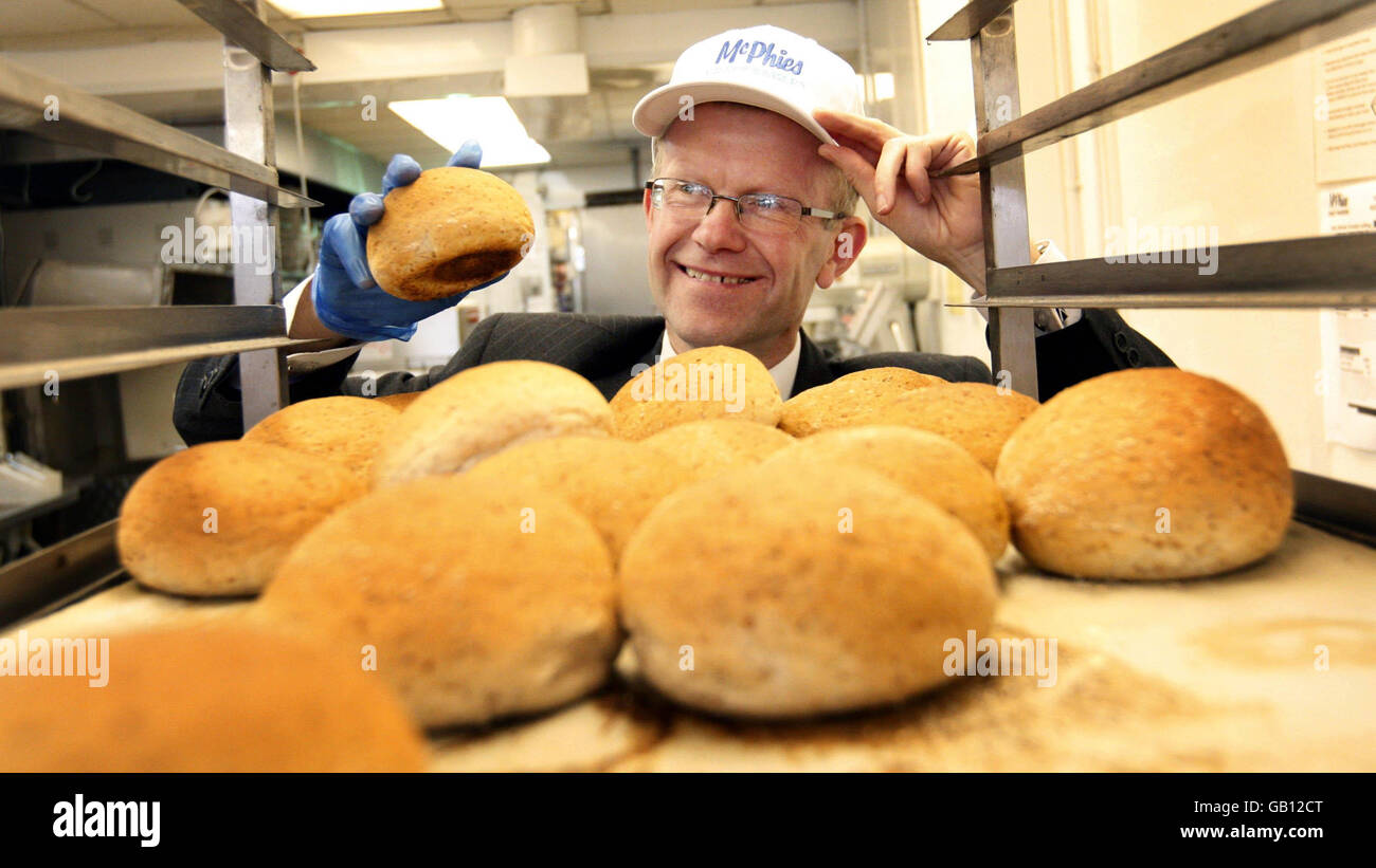 Glasgow East by-election SNP candidate John Mason during a visit to ...