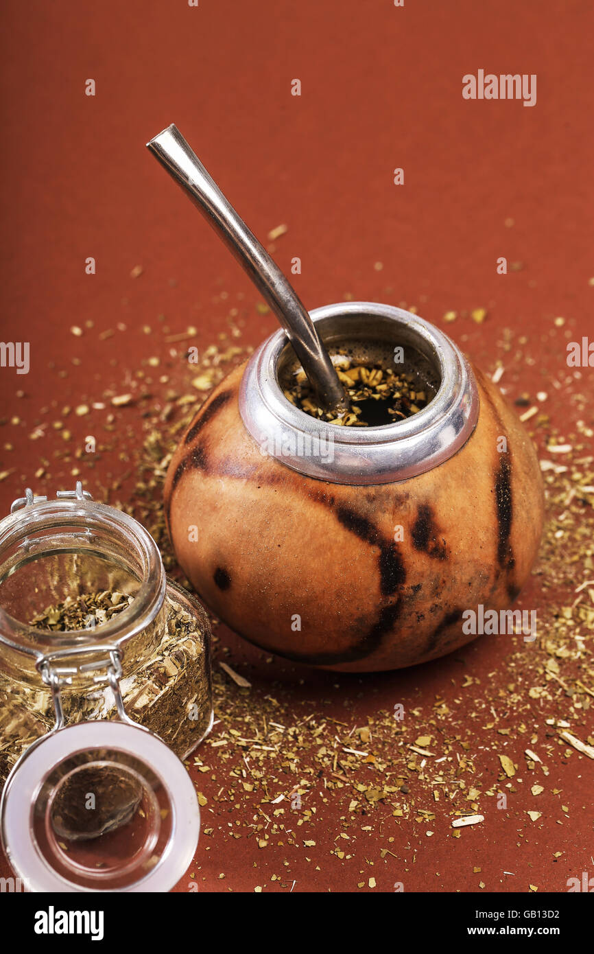Yerba mate tea pot hi-res stock photography and images - Alamy
