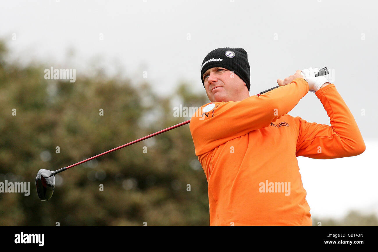 England's Graeme Storm on the 2nd tee during Round Three of the Open ...