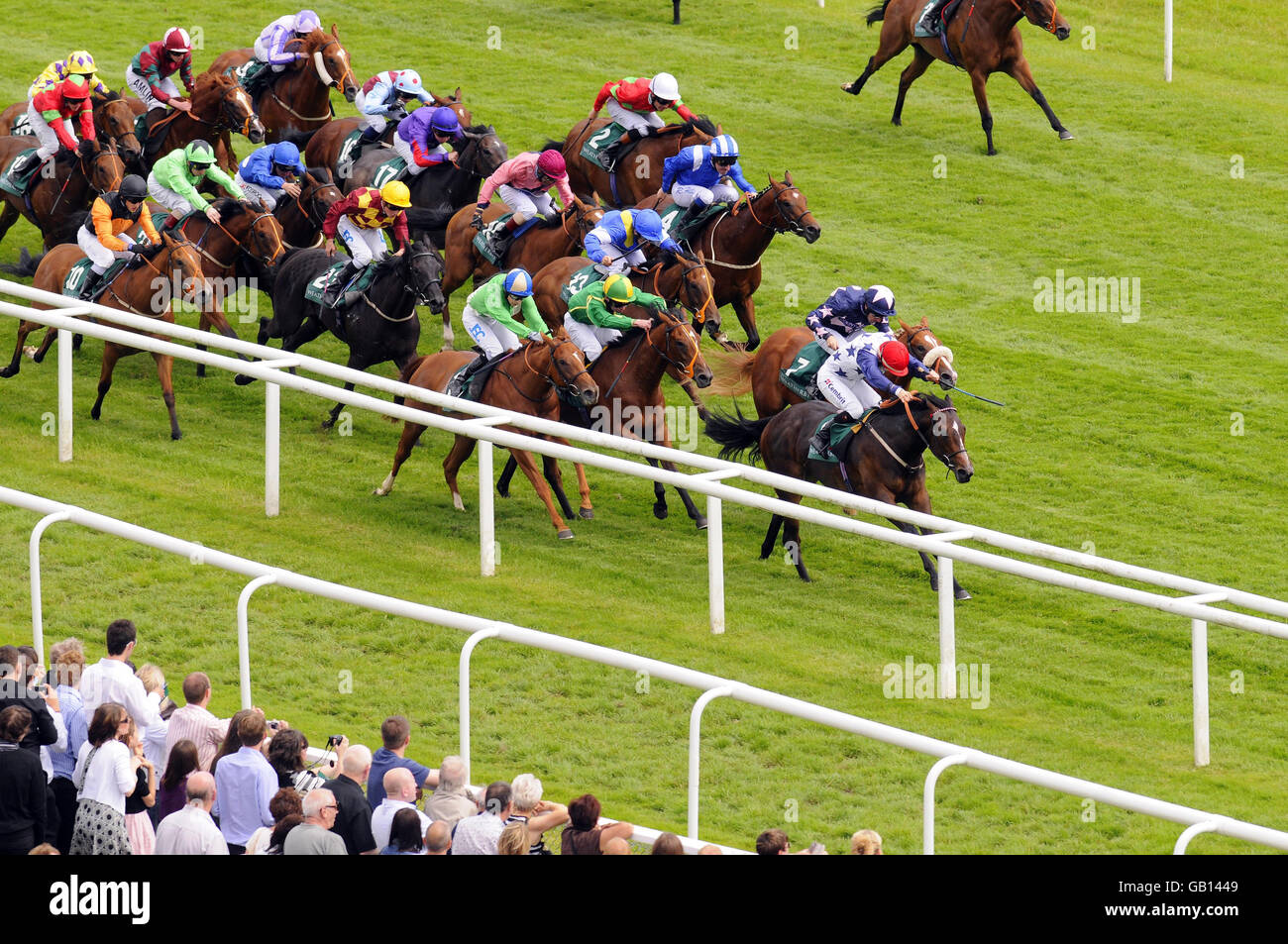 Weatherbys super sprint day newbury racecourse hi-res stock photography ...