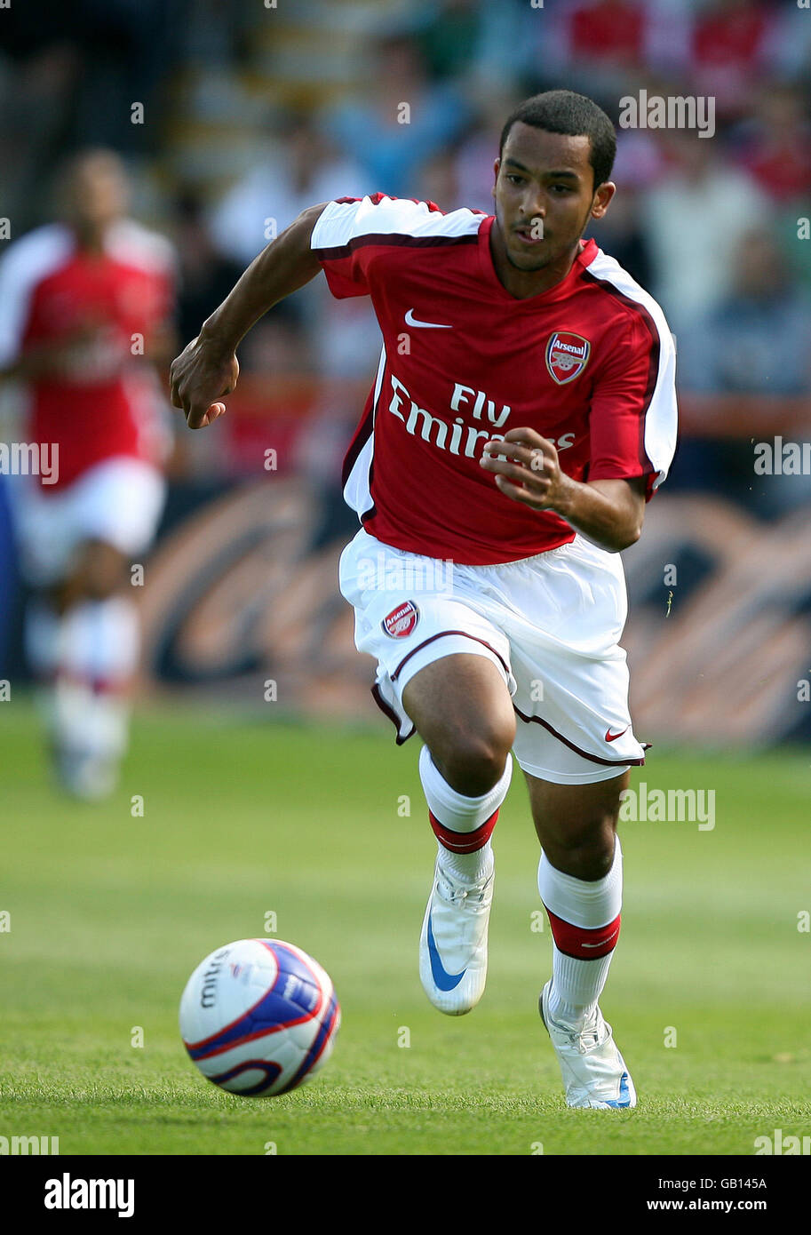 Soccer - Friendly - Barnet v Arsenal - Underhill Stadium Stock Photo ...