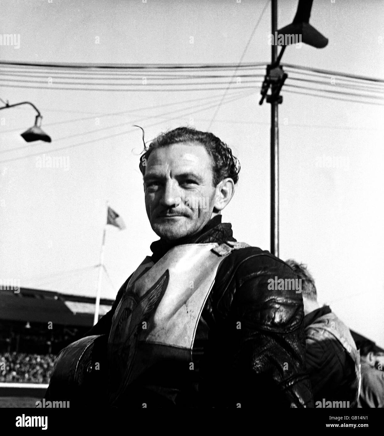 Speedway. Vic Duggan, Harringay Stock Photo - Alamy