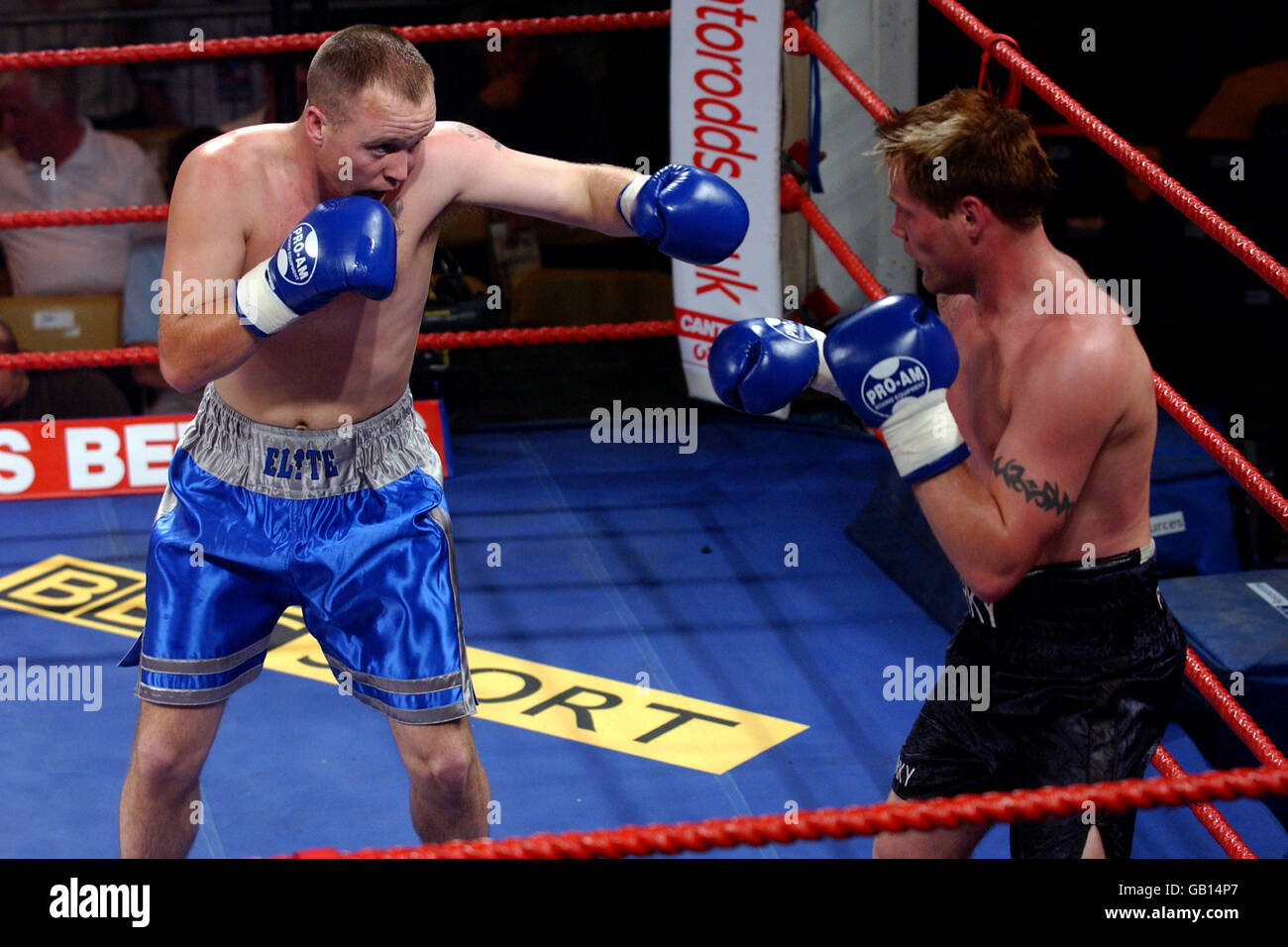 Boxing - Light Welterweight Bout - Sammy Smith v David Kirk Stock Photo ...