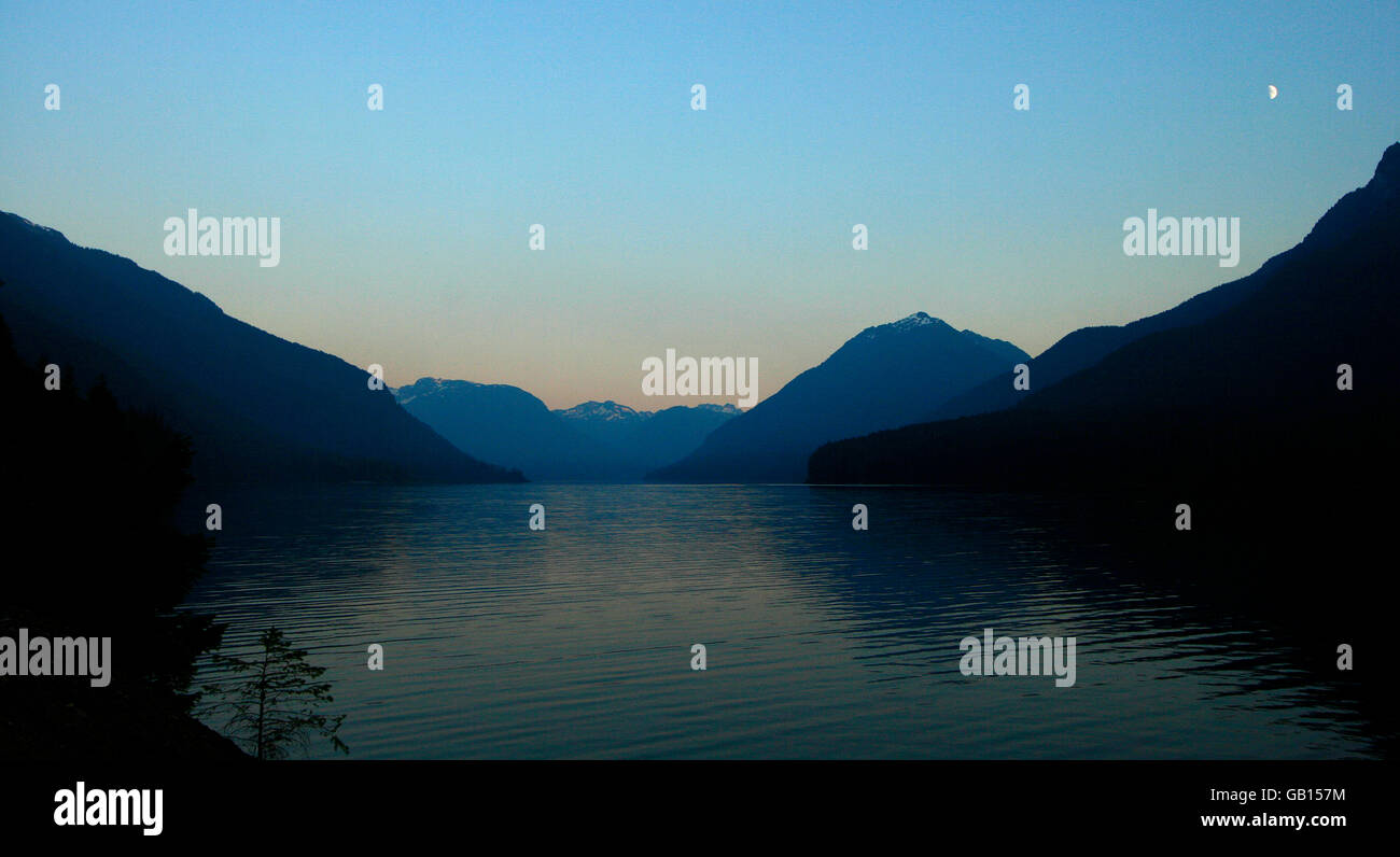 Buttle lake. Strathcona Provincial Park. Vancouver island. British ...