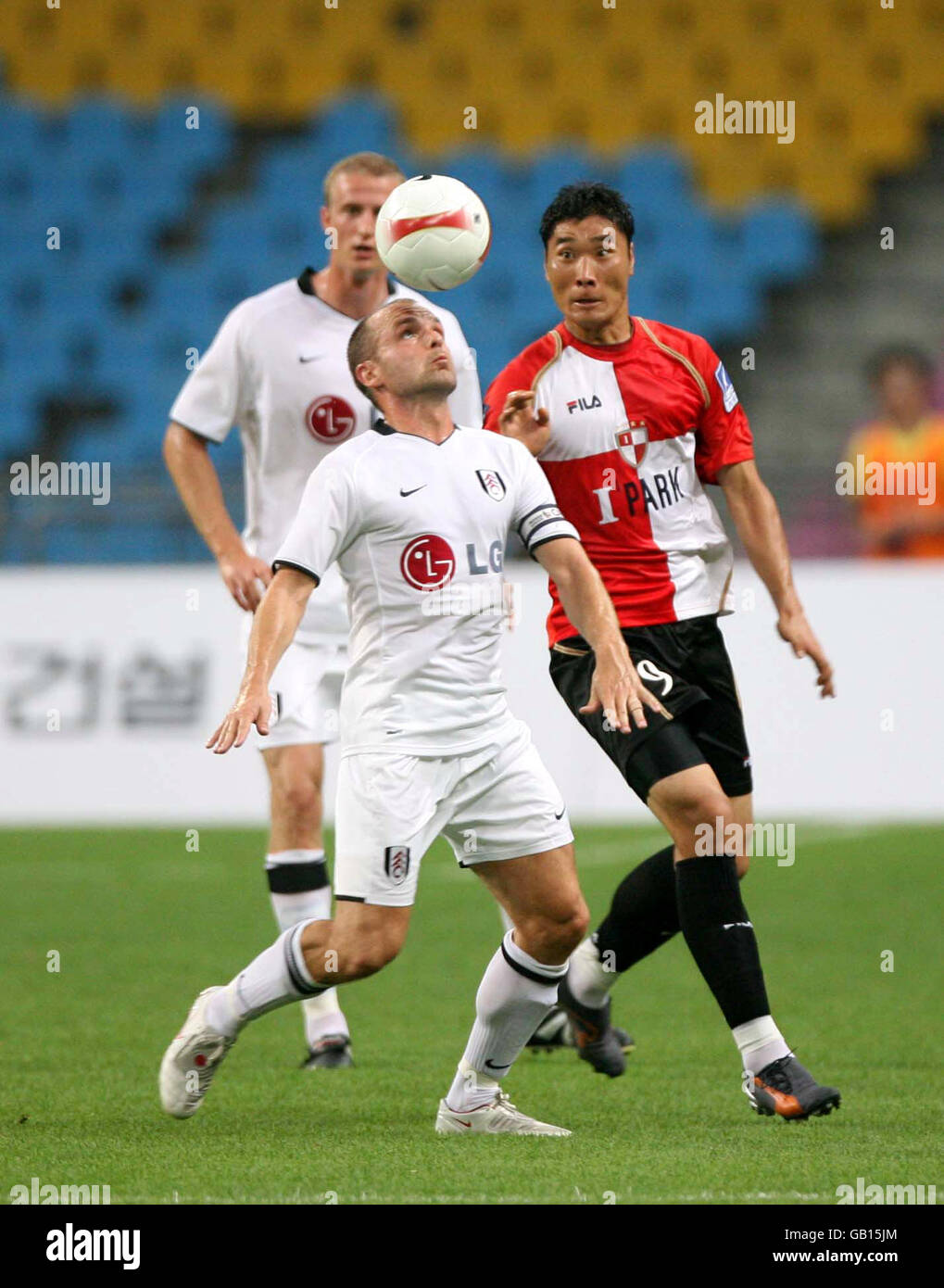 Soccer - Friendly - Busan Icons v Fulham - Busan Stadium. Fulham's ...