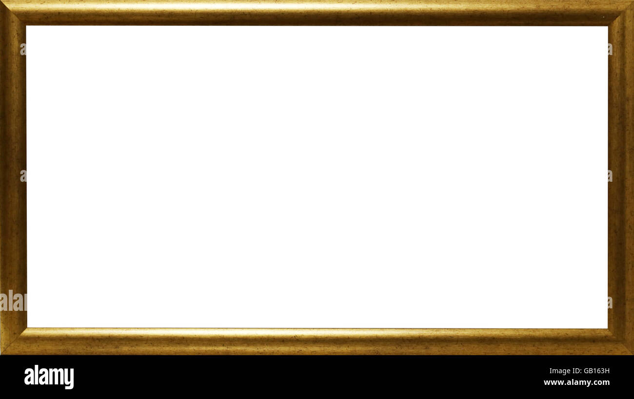Gilded frame simple hi-res stock photography and images - Alamy