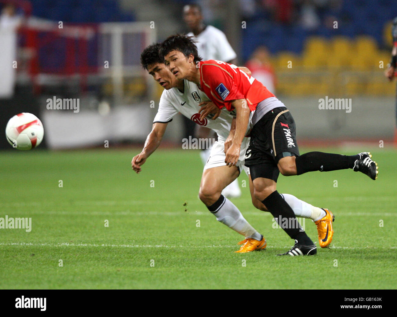 Soccer - Friendly - Busan Icons v Fulham - Busan Stadium Stock Photo ...