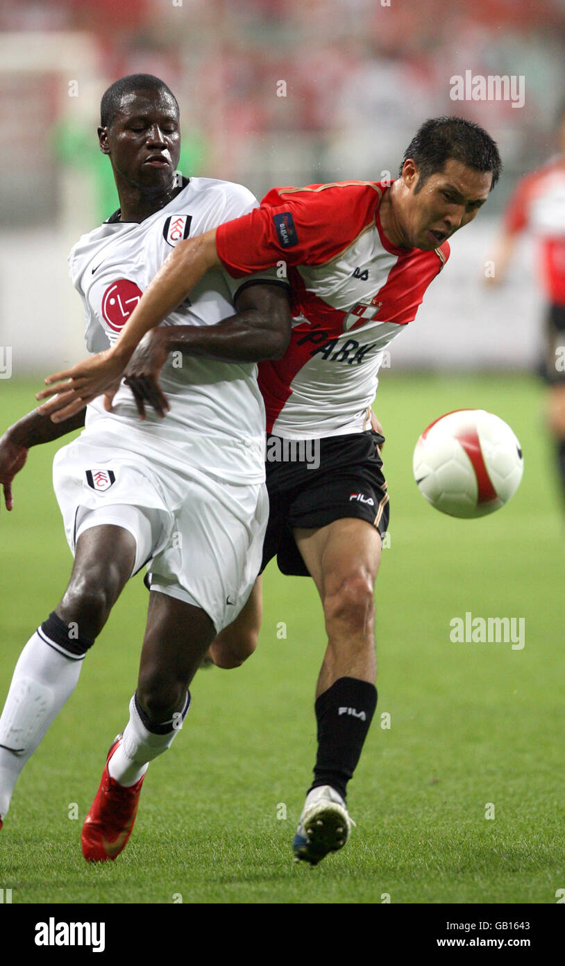 Soccer - Friendly - Busan Icons v Fulham - Busan Stadium Stock Photo ...