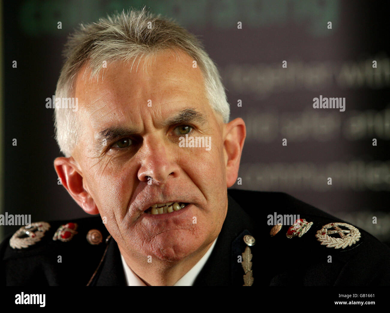 New GMP Chief Constable Stock Photo - Alamy