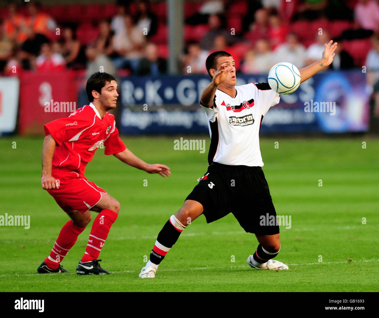 Soccer - Friendly - Dover Athletic v Charlton Athletic - Crabble ...