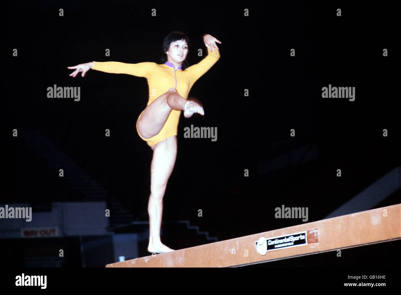 Gymnastics. Nelli Kim Stock Photo - Alamy