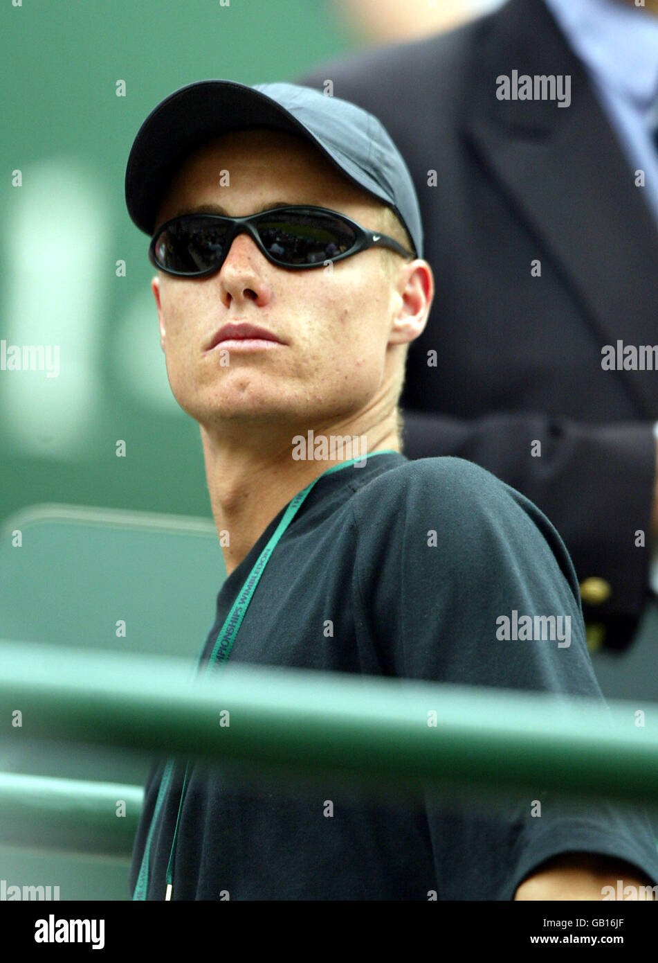 Tennis - Wimbledon 2003 - Third Round, Kim Clijsters v Samantha Reeves ...