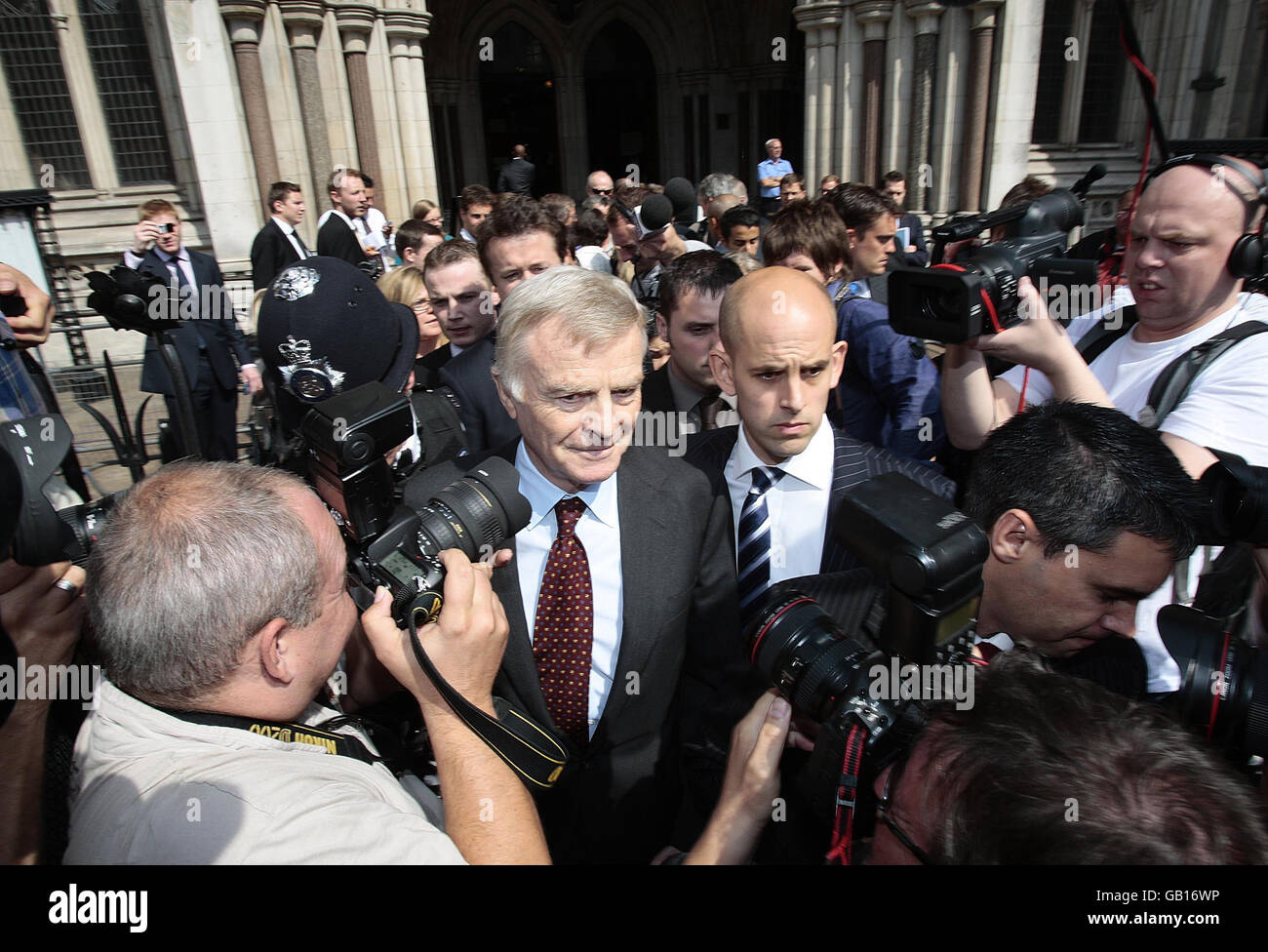 Fia president max mosley centre hi-res stock photography and images - Alamy