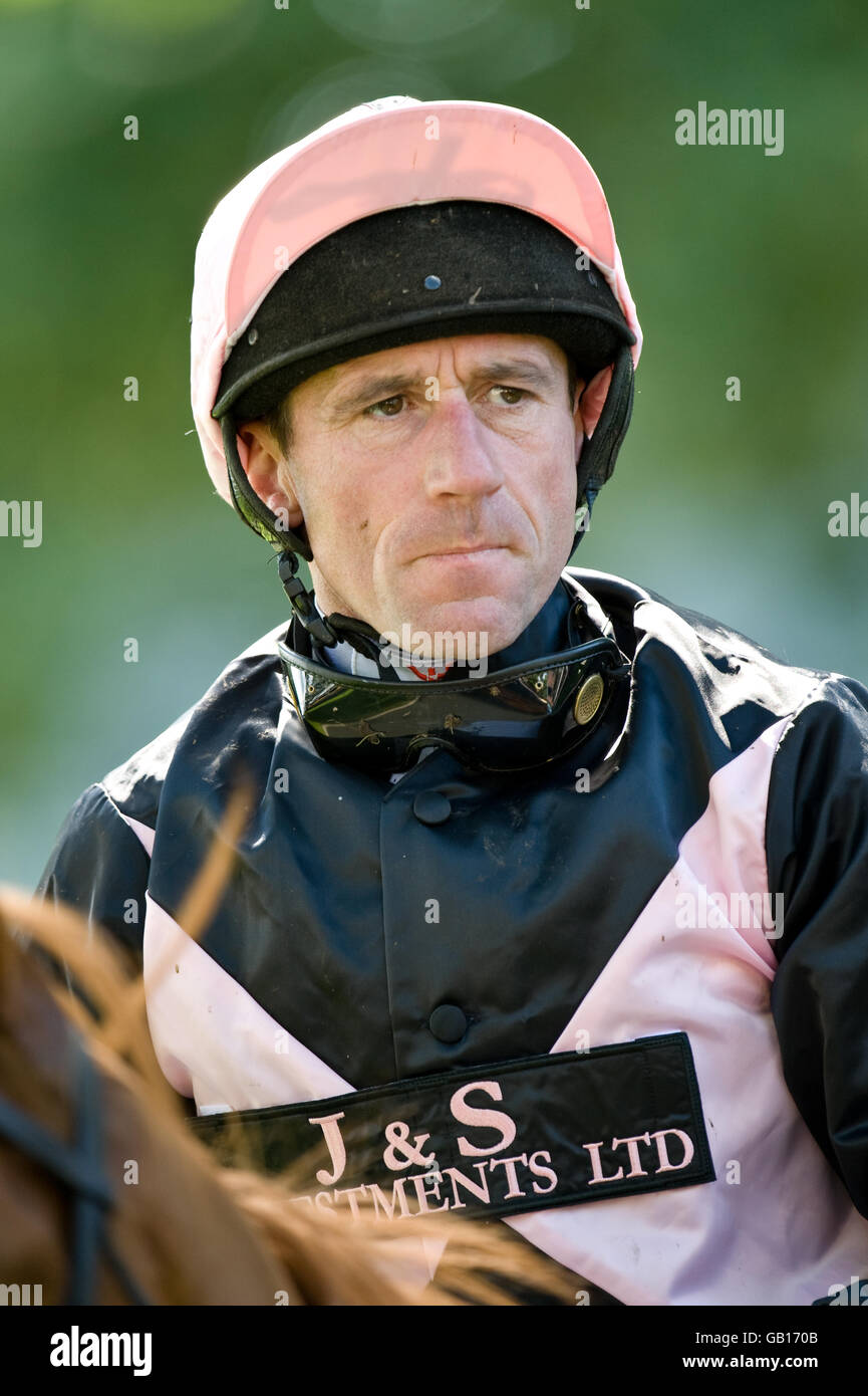 Horse Racing - Family Fun Raceday - Haydock Park. John Egan, jockey ...