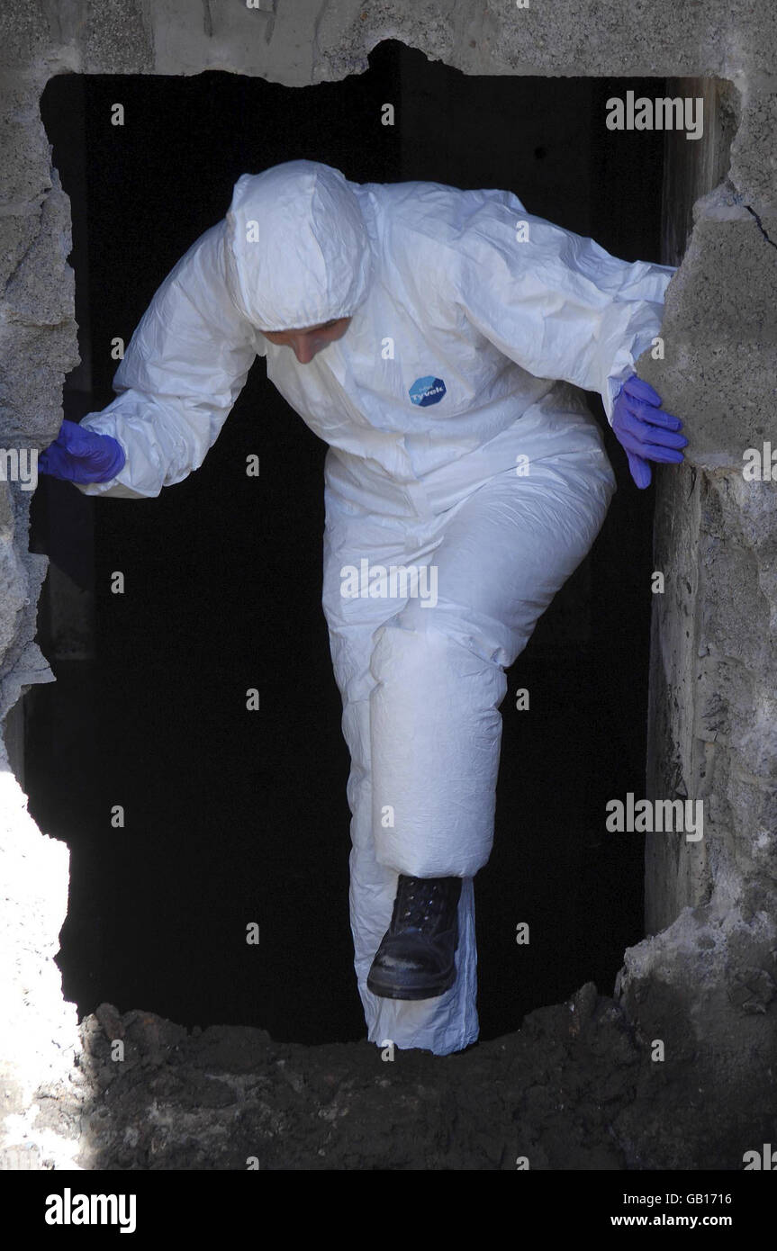 A general view of Vicky Coupland, the Forensics Services Manager ...