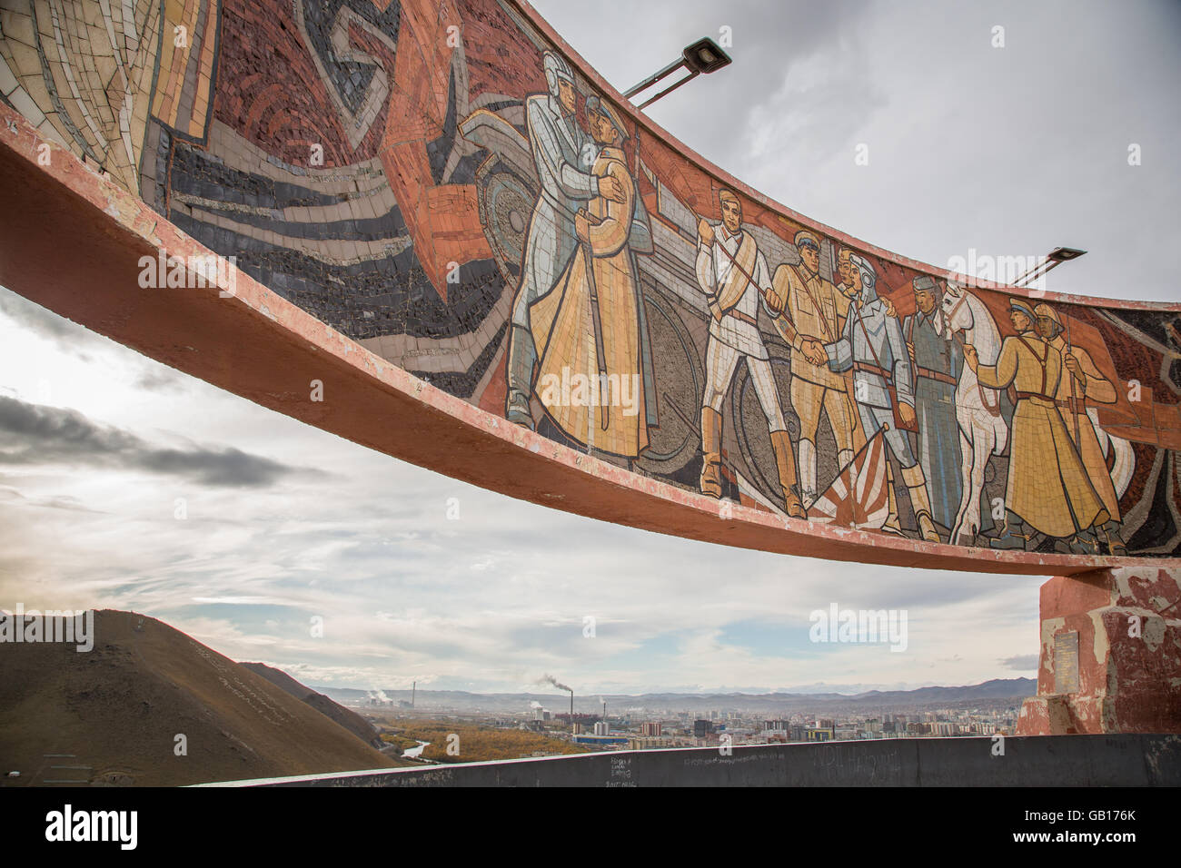 Zaisan memorial in ulaanbaatar mongolia hi-res stock photography and ...