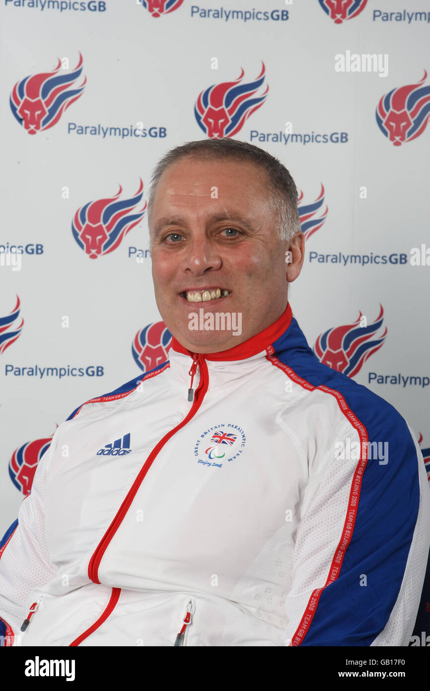 Paralympics GB 2008 Photocall - Birmingham National Indoor Arena. Paul ...