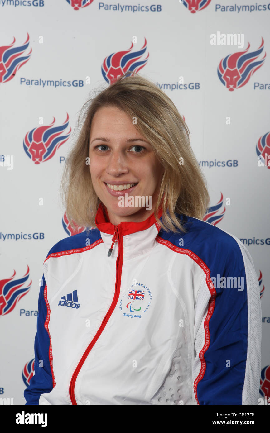 Paralympics GB 2008 Photocall - Birmingham National Indoor Arena. Helen ...