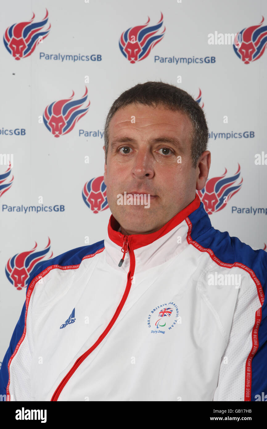 Paralympics GB 2008 Photocall - Birmingham National Indoor Arena. Ian ...
