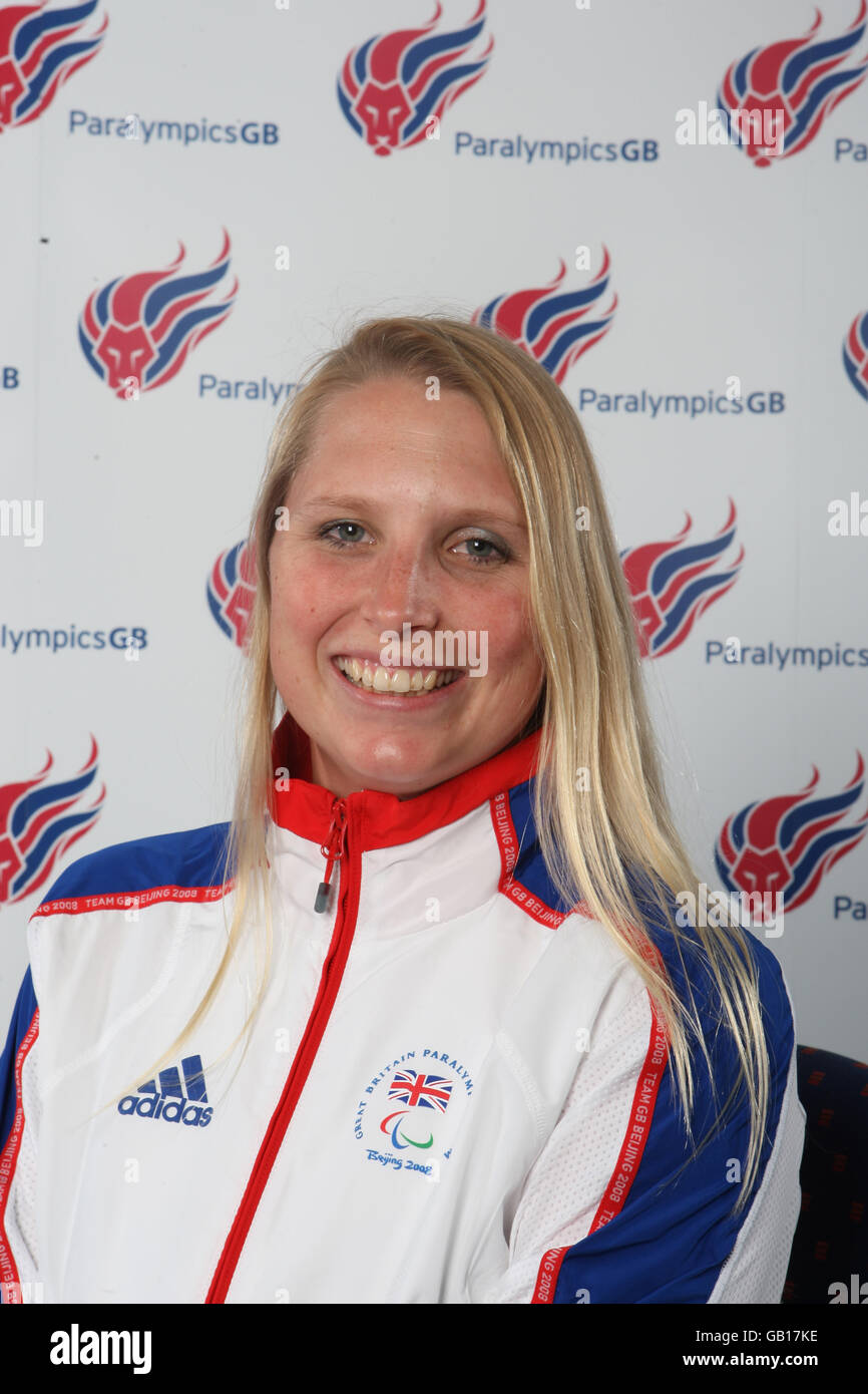 Paralympics GB 2008 Photocall - Birmingham National Indoor Arena ...