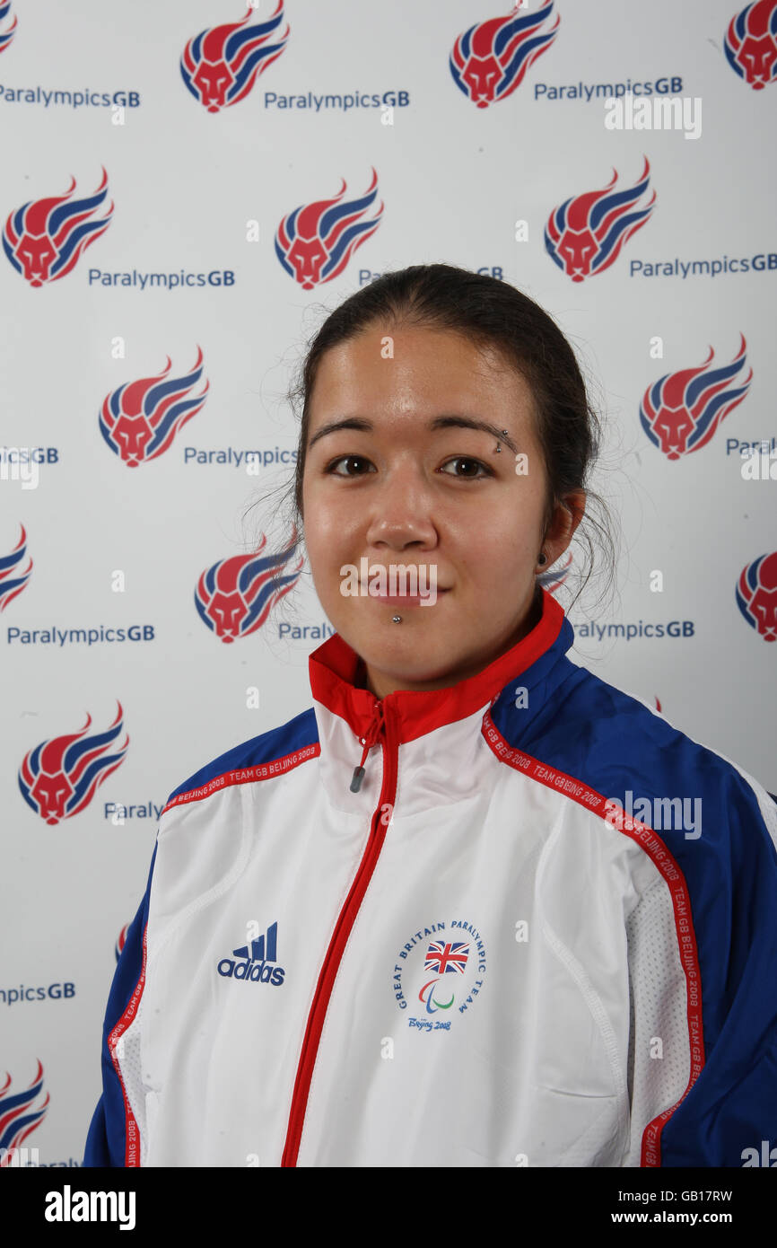 Paralympics GB 2008 Photocall - Birmingham National Indoor Arena. Lee ...