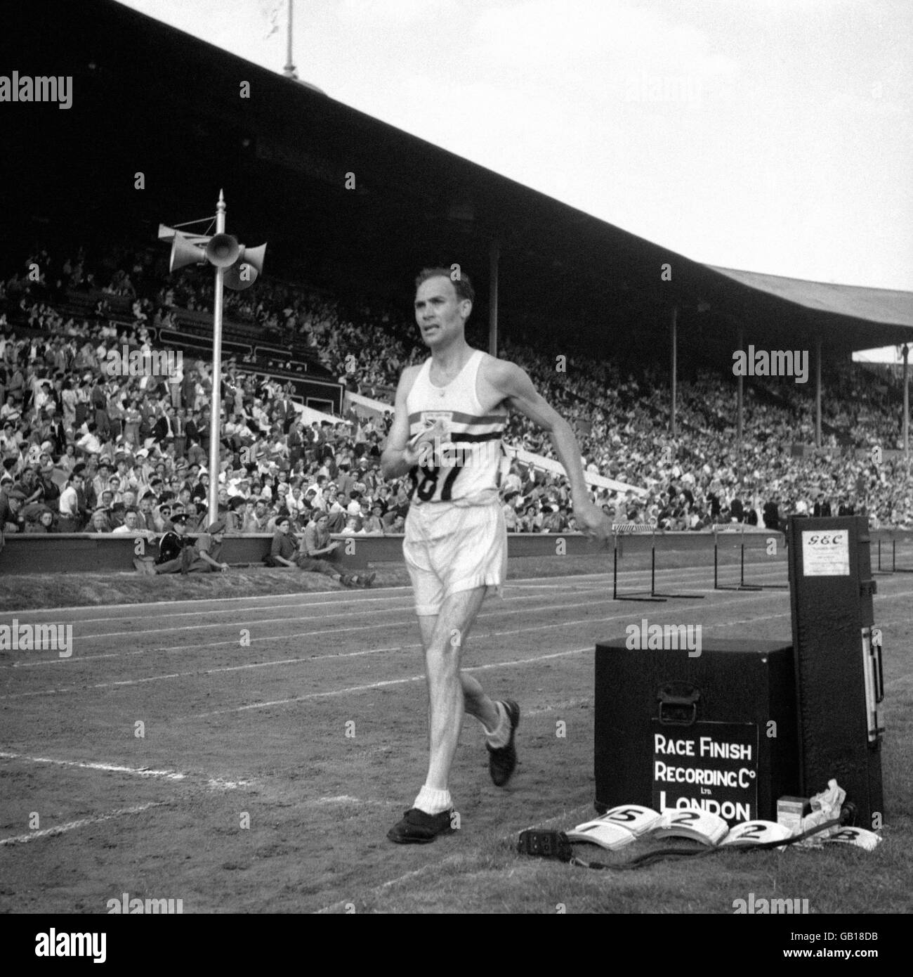 50 meter race Black and White Stock Photos & Images - Alamy