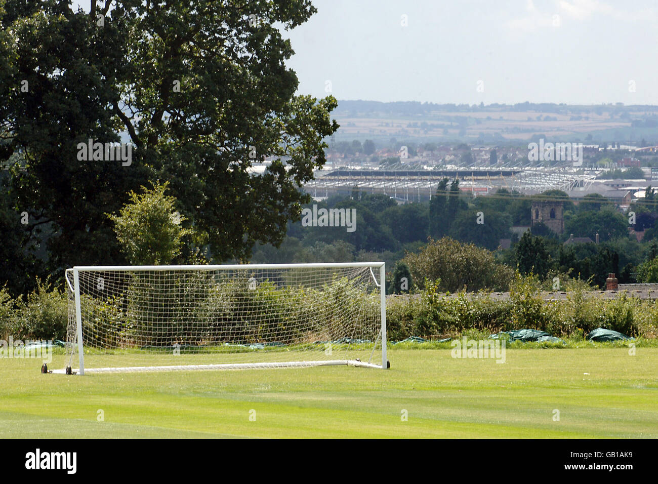 Soccer coca cola championship derby county training ground moor farm ...