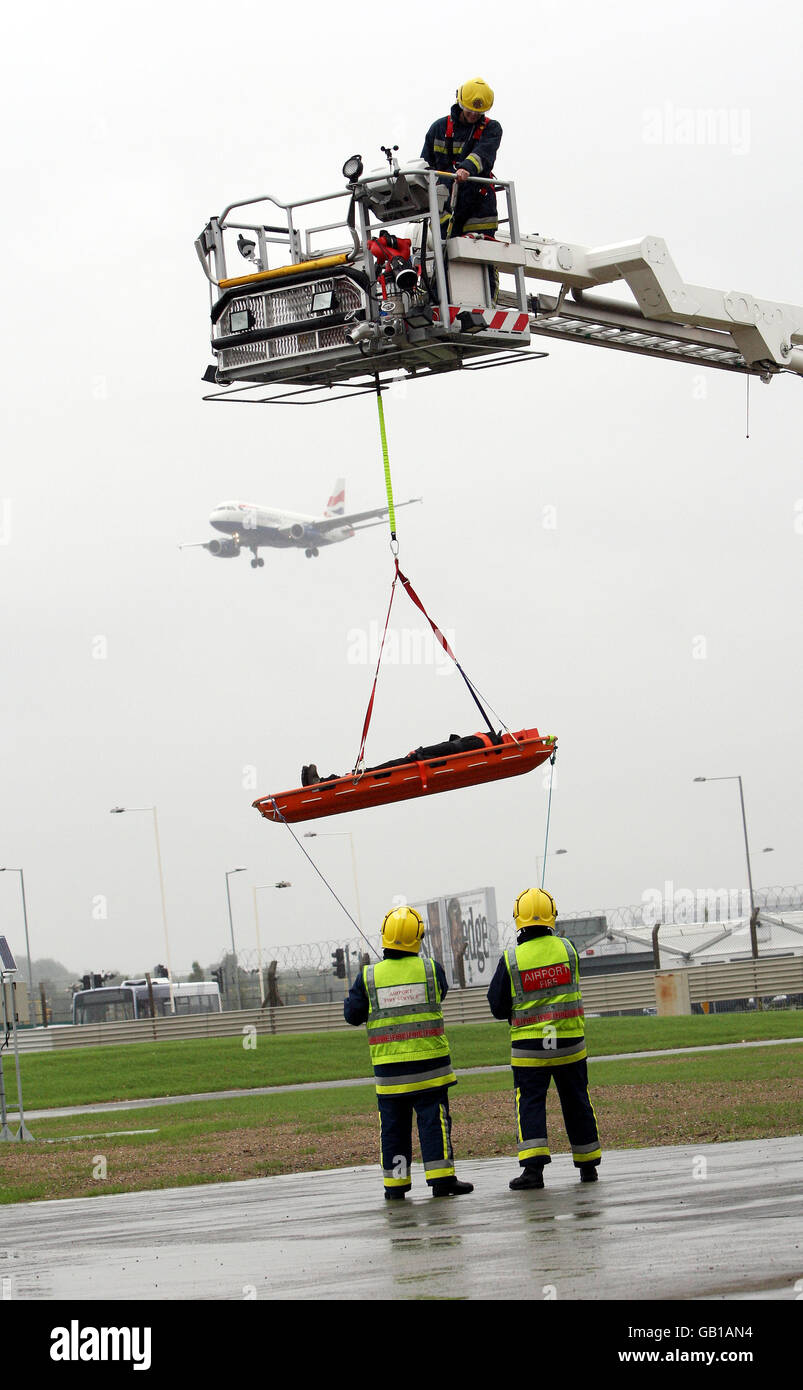 New fire station at heathrow hi-res stock photography and images - Alamy