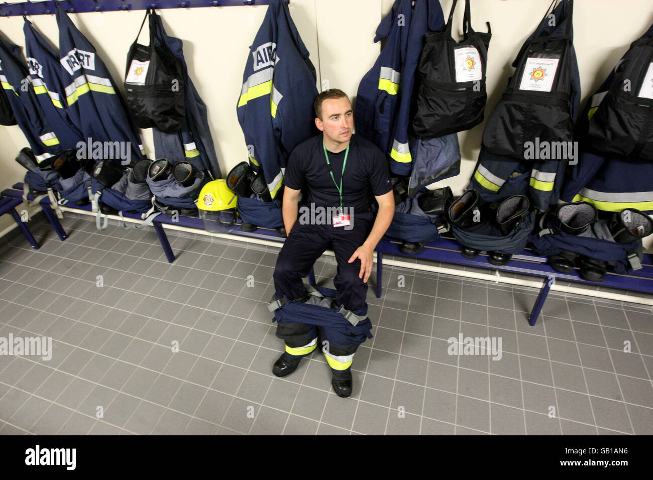 Heathrow fire station hi-res stock photography and images - Alamy