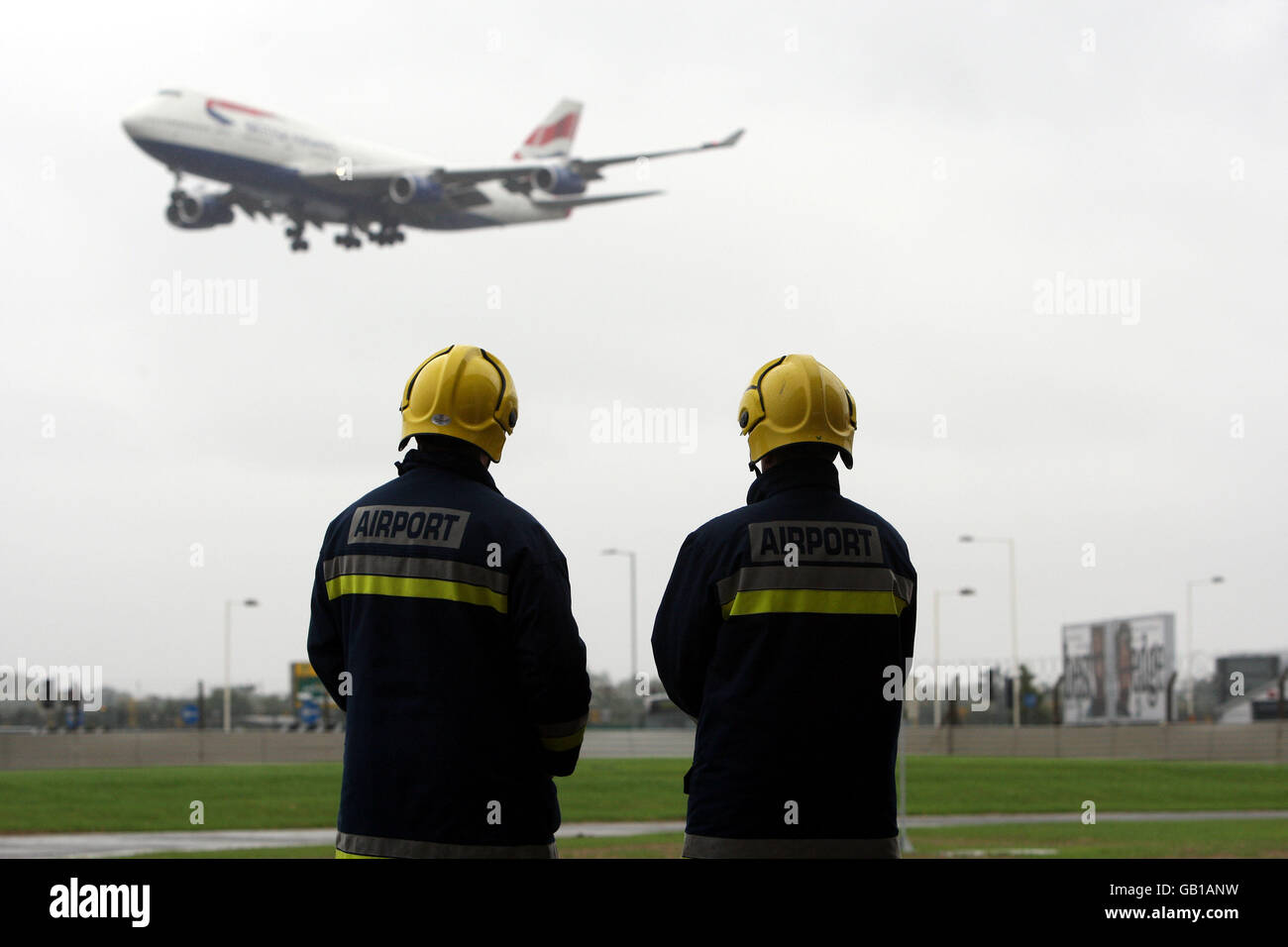Heathrow fire station hi-res stock photography and images - Alamy