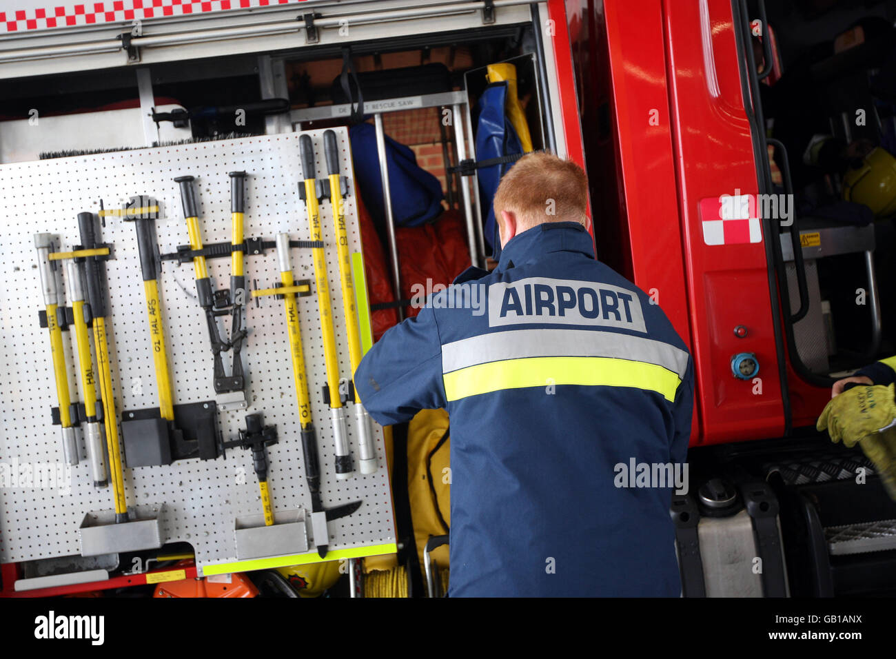 New fire station at heathrow hi-res stock photography and images - Alamy